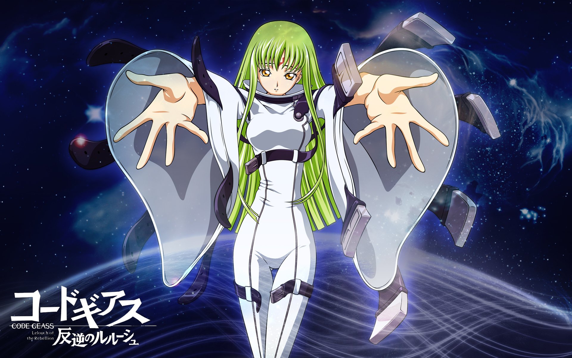 C.C. in Cosmic Code Geass – Stunning HD Anime Wallpaper