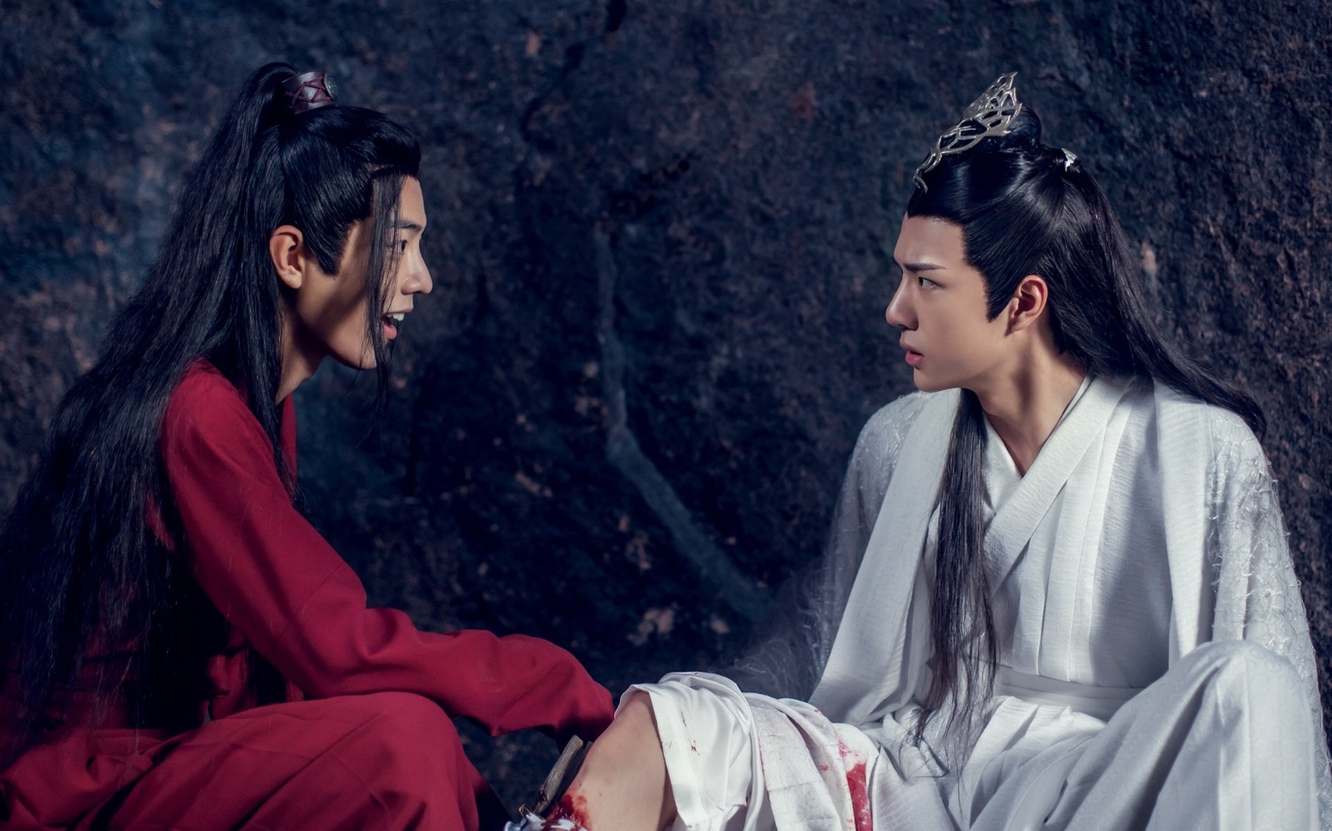 Download Xiao Zhan Wang Yibo Wei Wuxian Wei Ying Lan Zhan Lan Wangji TV Show The Untamed HD ...