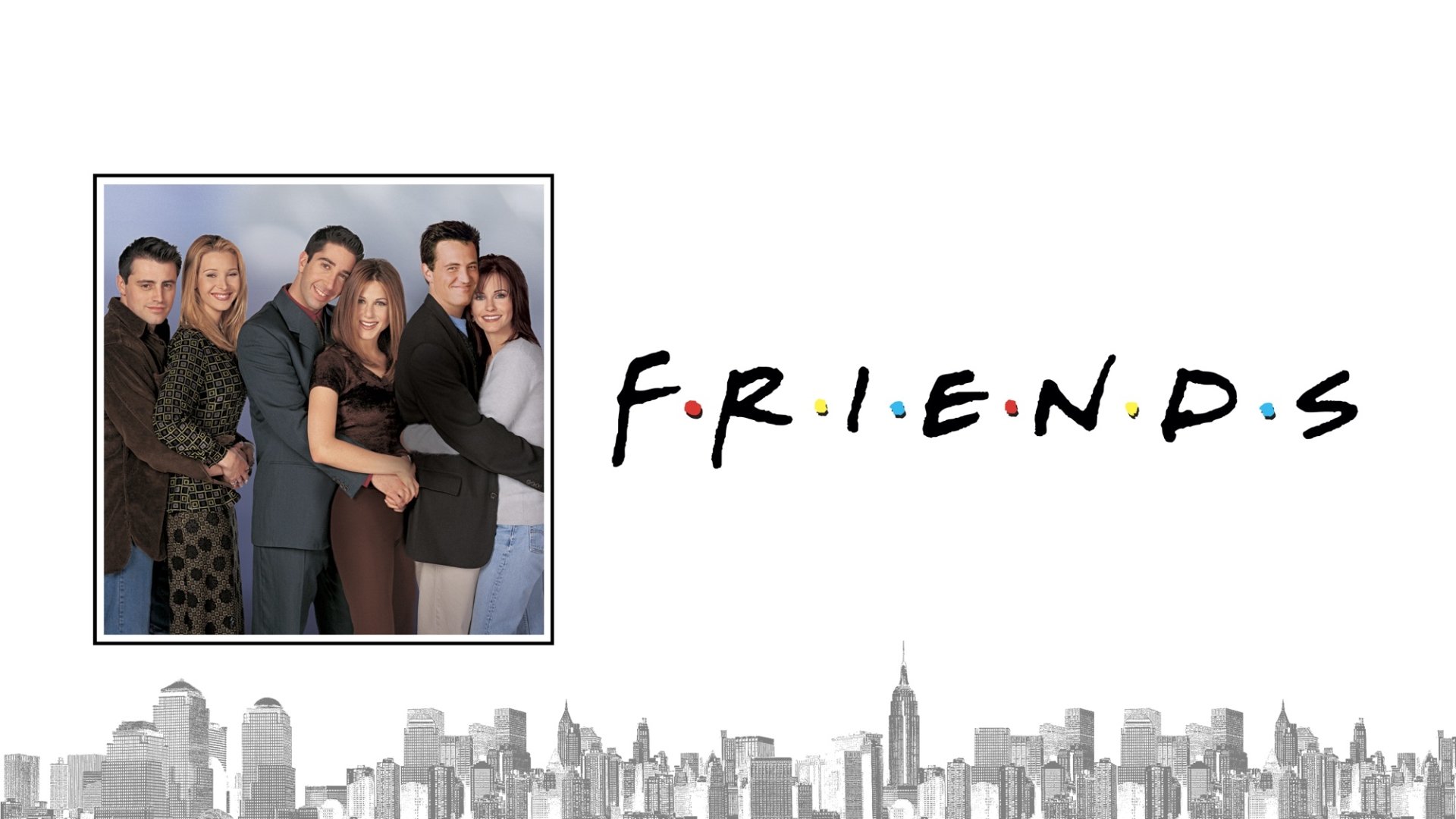Friends HD Wallpaper — Iconic Sitcom Group Shot