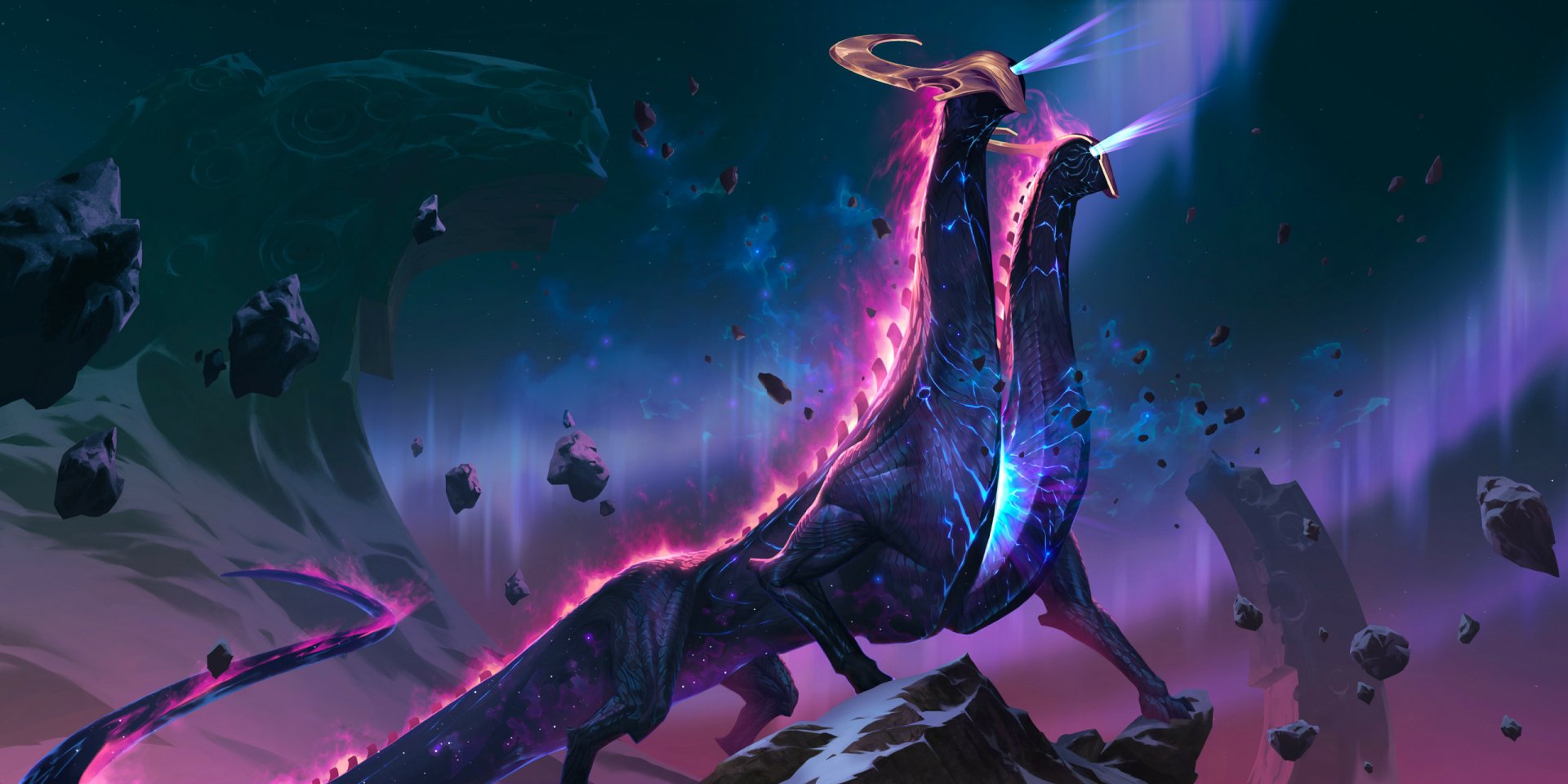 Download Dragon Video Game Legends Of Runeterra HD Wallpaper by Michal Ivan