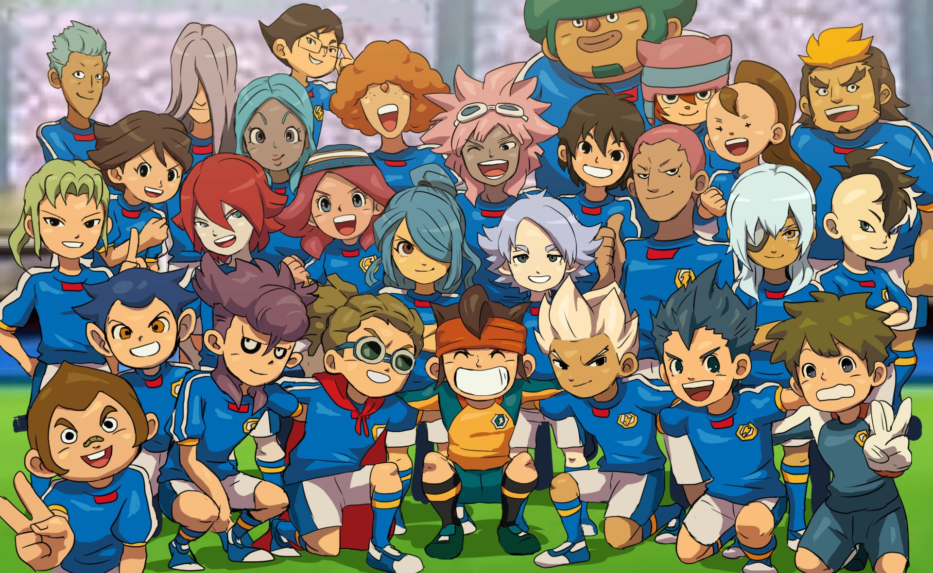 Download Video Game Inazuma Eleven Strikers Anime Soccer Team HD Wallpaper