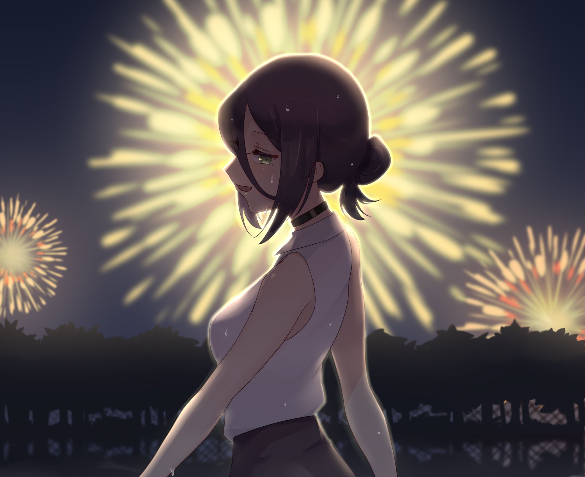 Download Reze (Chainsaw Man) Anime Chainsaw Man HD Wallpaper by 青椒椒人