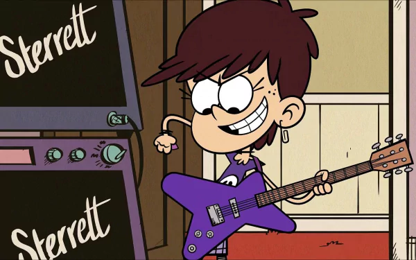 Luna Loud HD Wallpaper from The Loud House Series