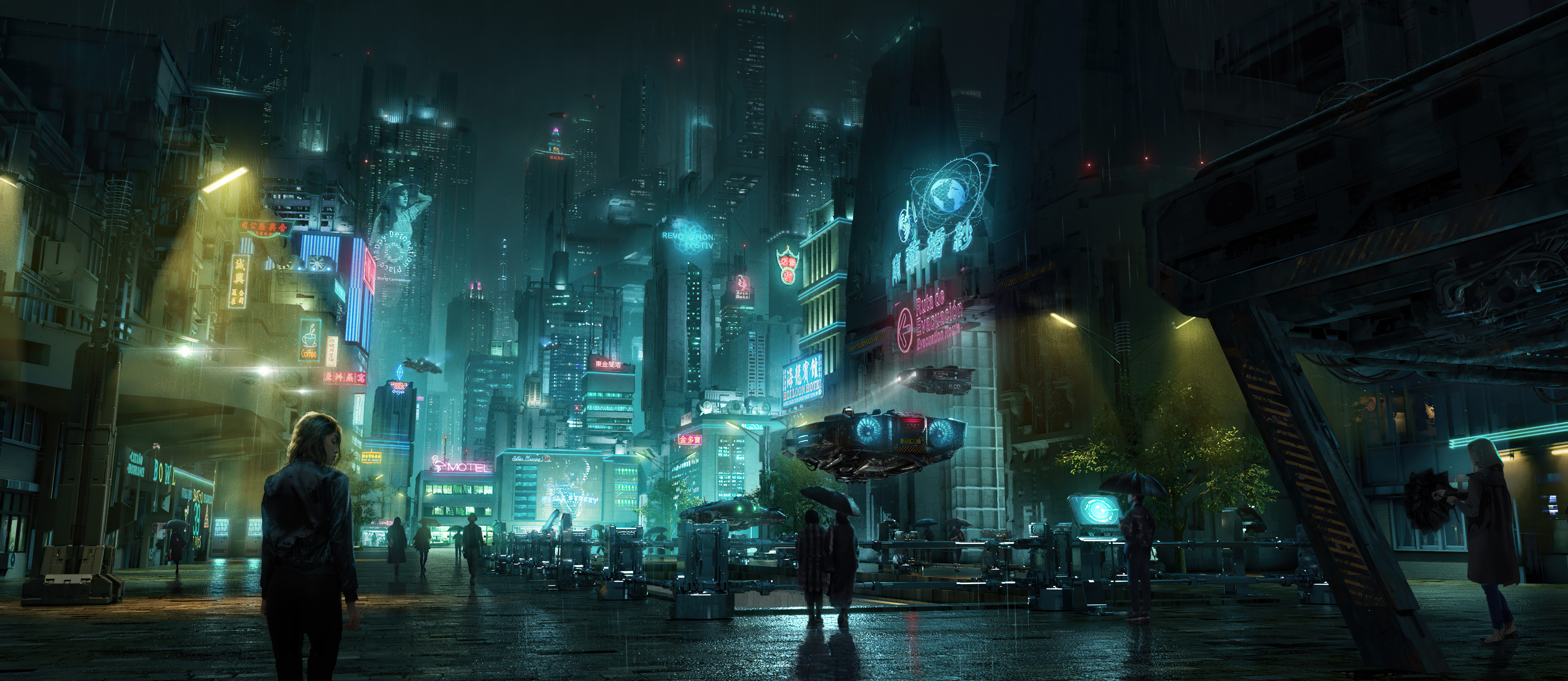Sci Fi Night City Wallpaper Desktop 4k - Infoupdate.org