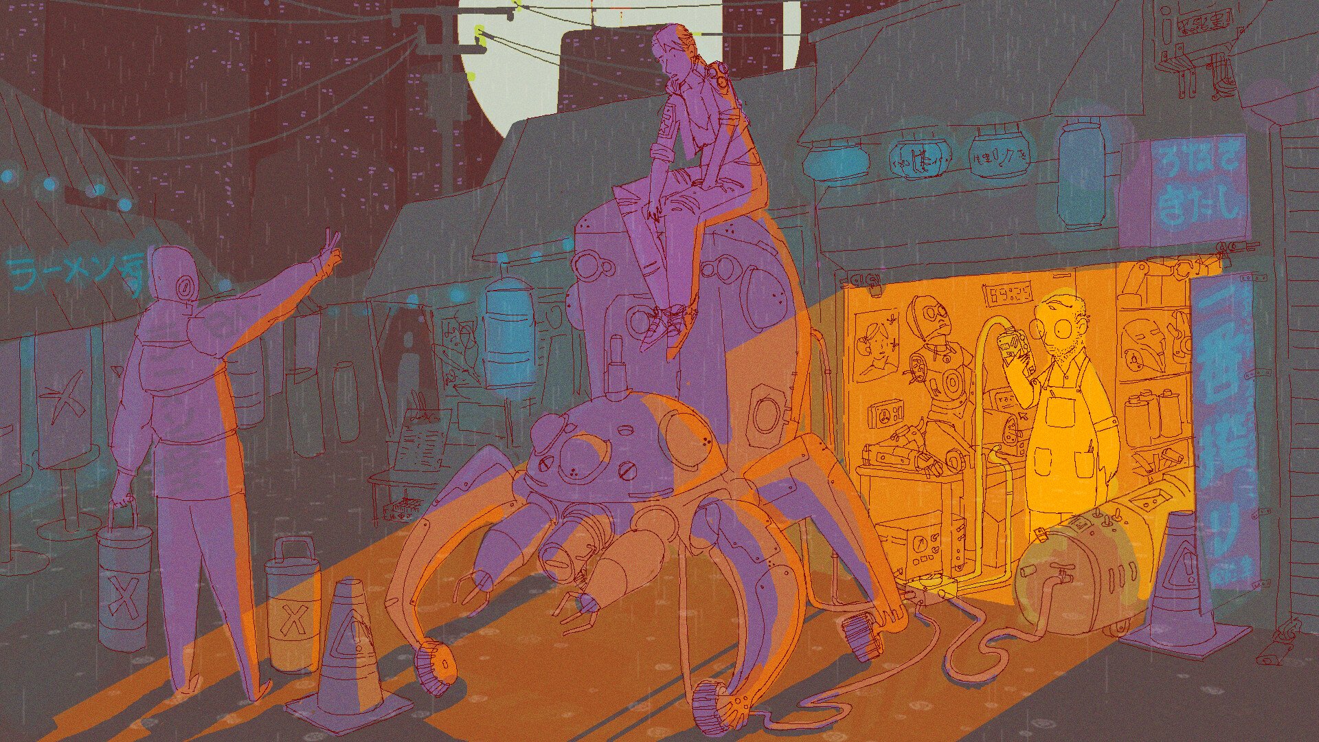 Ghost In The Shell Tachikoma Wallpaper