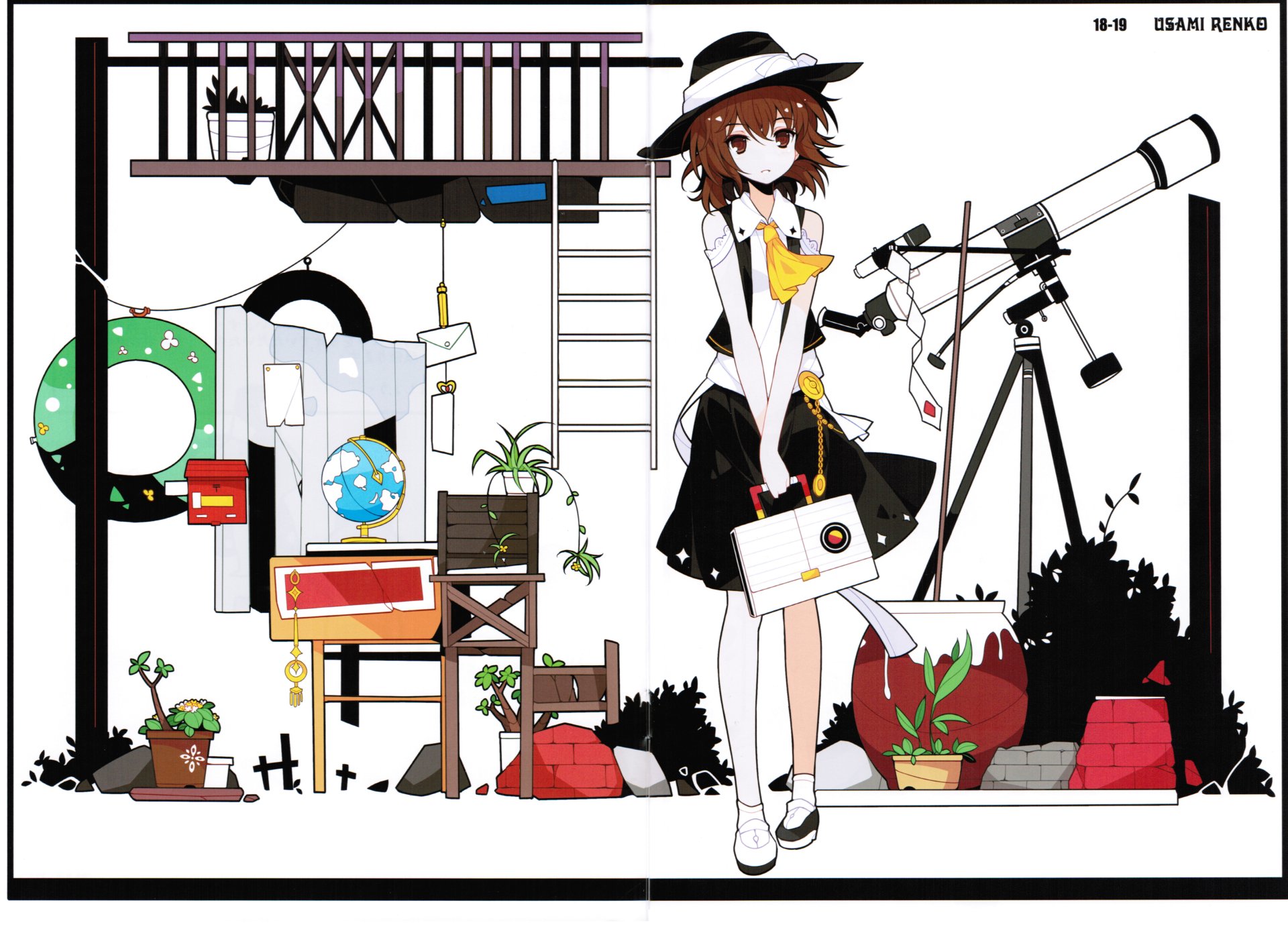 Download Renko Usami Anime Touhou 4k Ultra HD Wallpaper by Ideolo ...