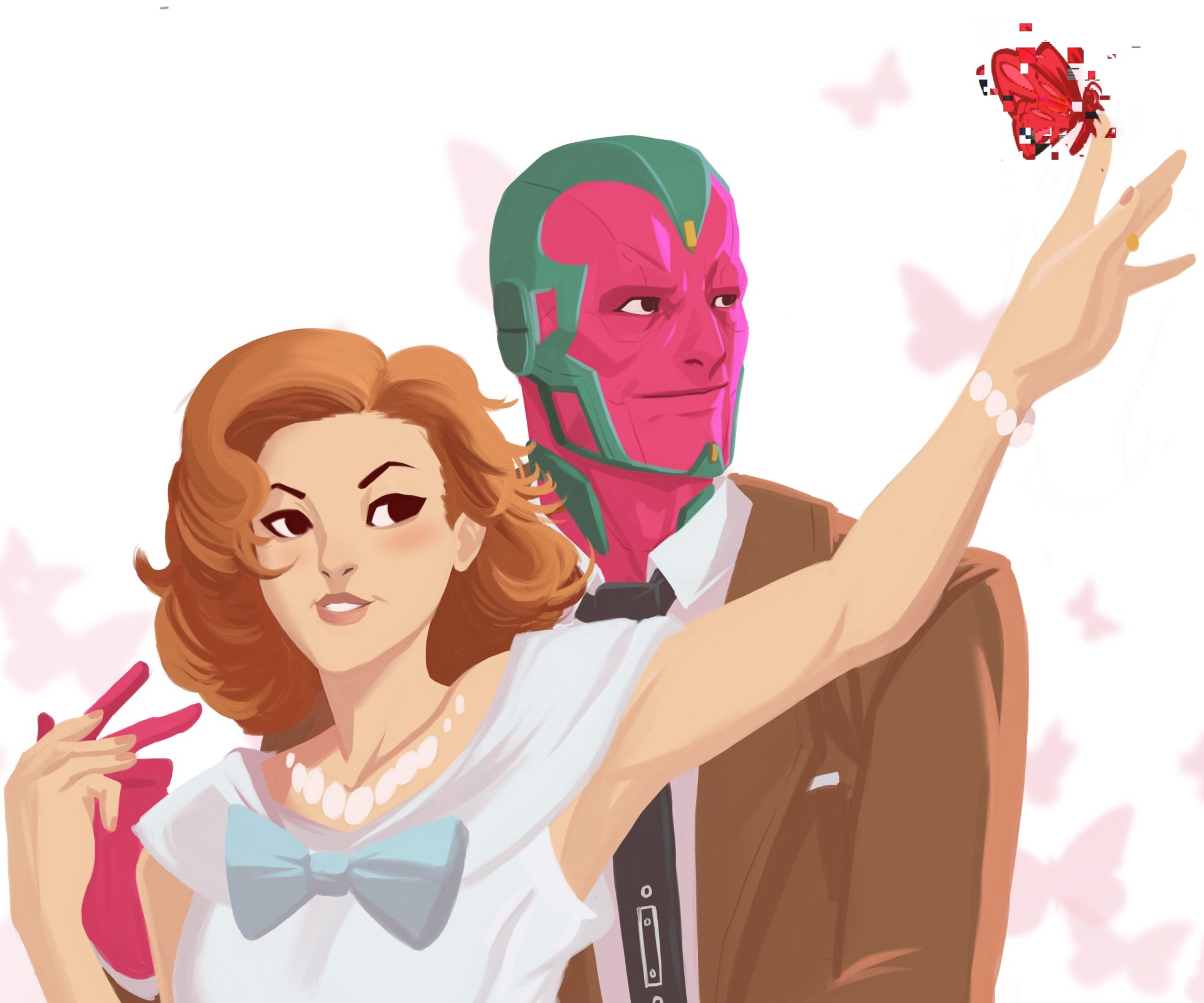 Download Wanda Maximoff Scarlet Witch Vision (Marvel Comics) TV Show ...