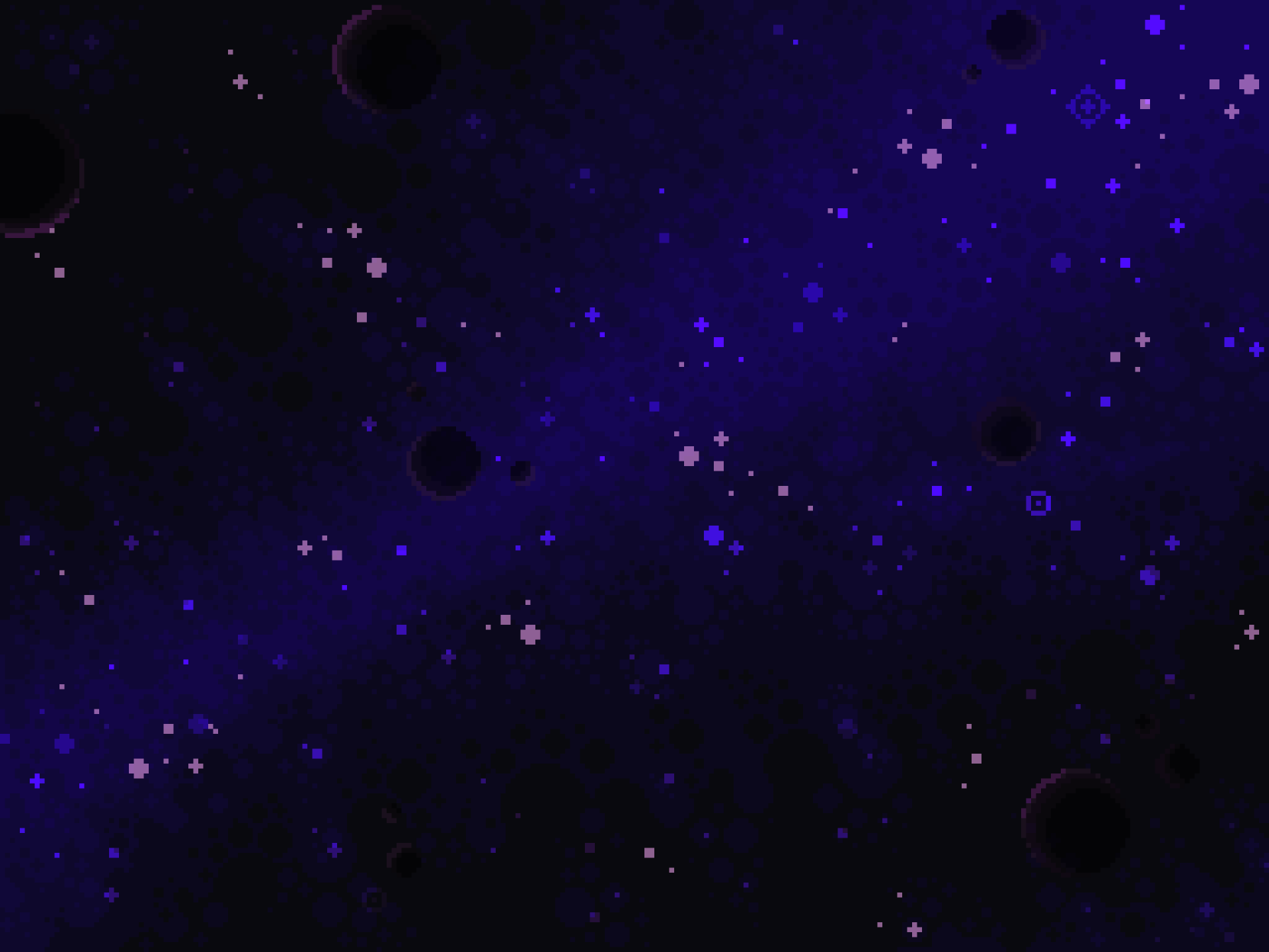 Download Artistic Pixel Art Space Stars Galaxy HD Wallpaper
