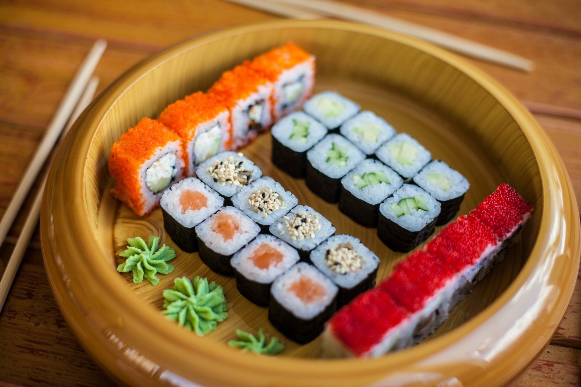 Download Seafood Food Sushi HD Wallpaper | 2000x1333 | Wallpaper Abyss