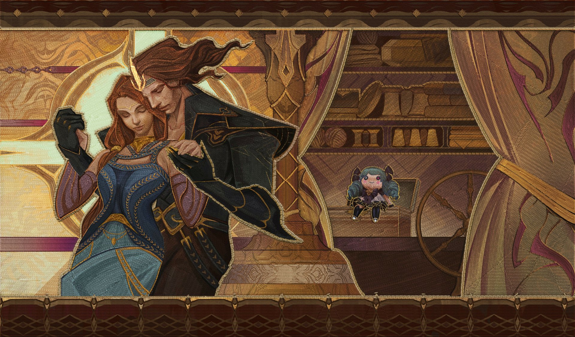 Download Love Couple Gwen (League Of Legends) Video Game League Of ...