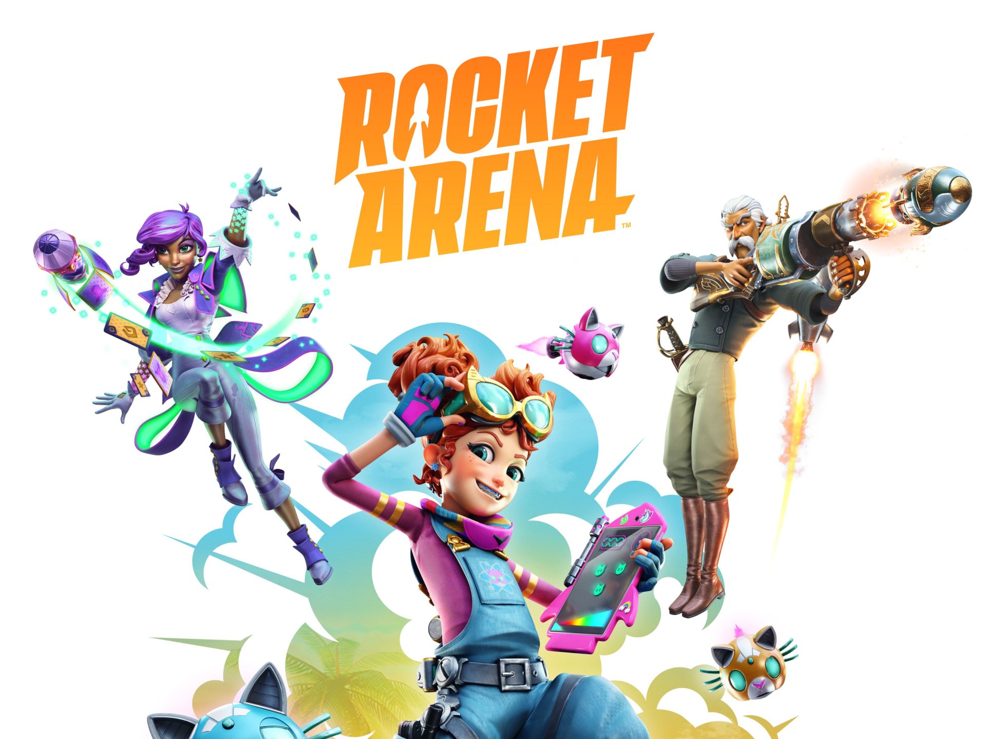 Download Video Game Rocket Arena HD Wallpaper