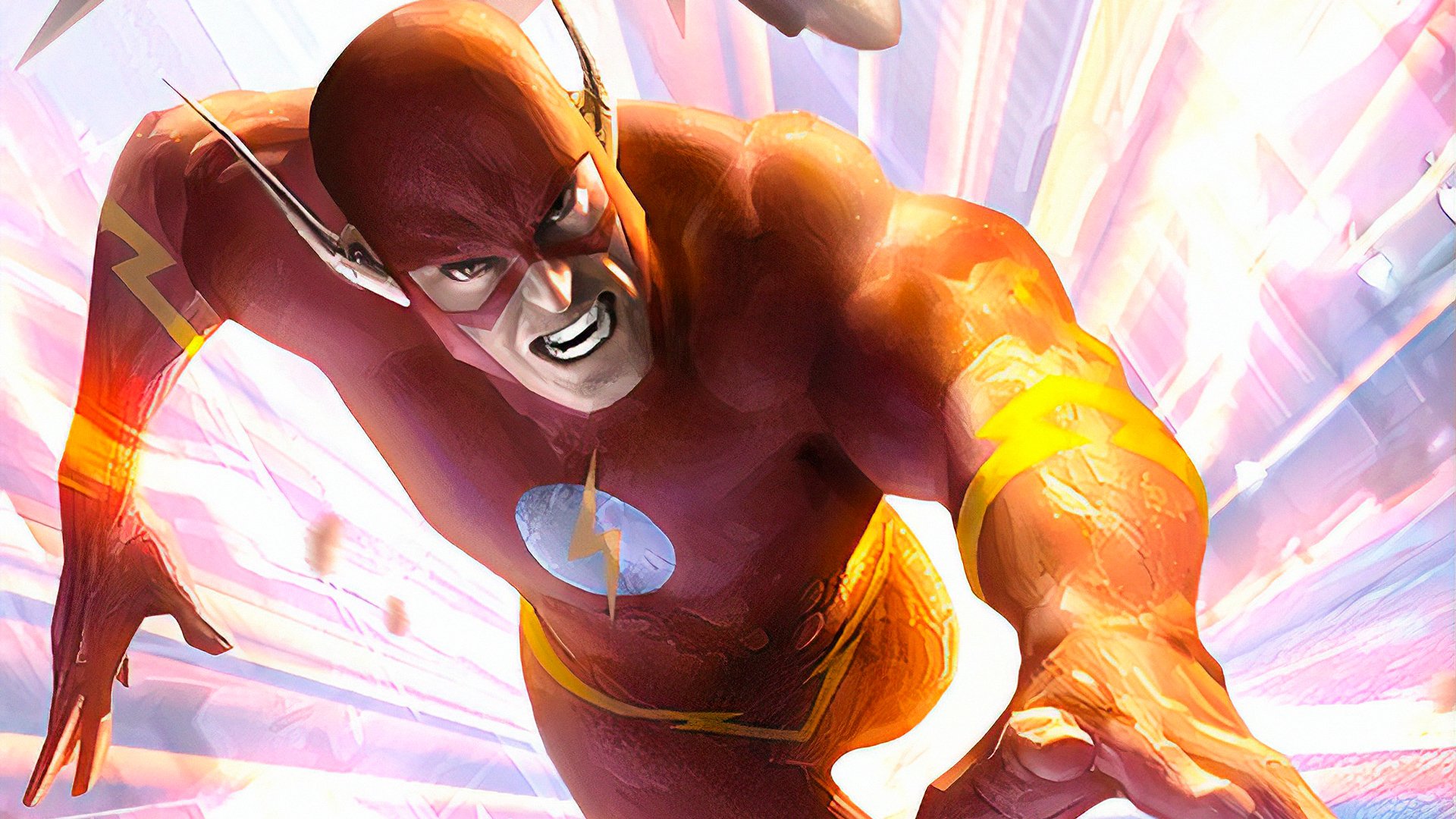 The Flash — DC Comics HD Comic Wallpaper: Speed Force Burst | 1920x1080 ...