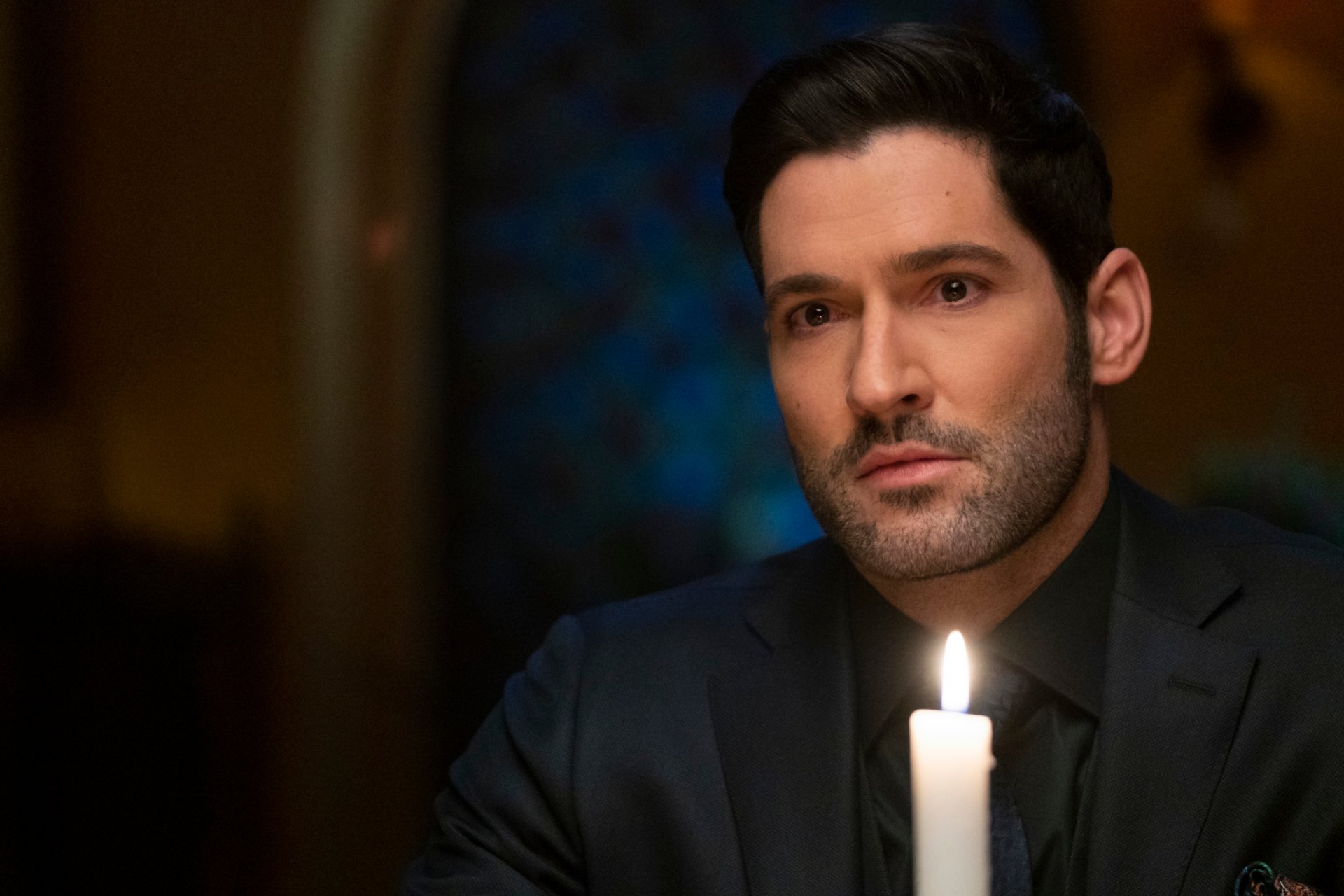 Download Tom Ellis Lucifer Morningstar TV Show Lucifer HD Wallpaper