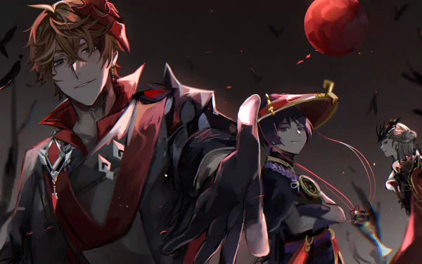 La Signora in 4K Ultra HD - Genshin Impact Wallpaper by ZeroTabi