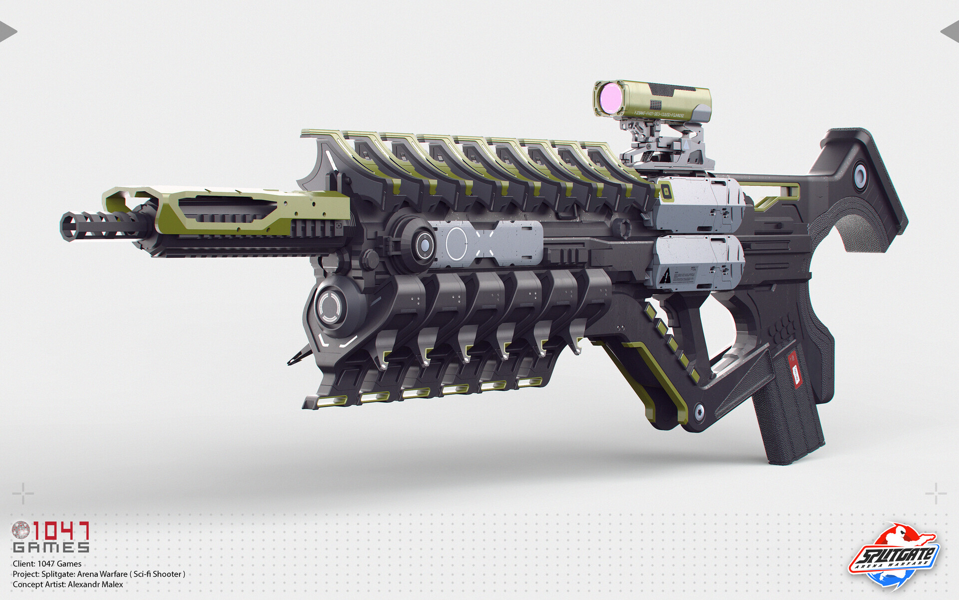 Futuristic Weapon Concept Art Concept Weapon, Eldar Safin