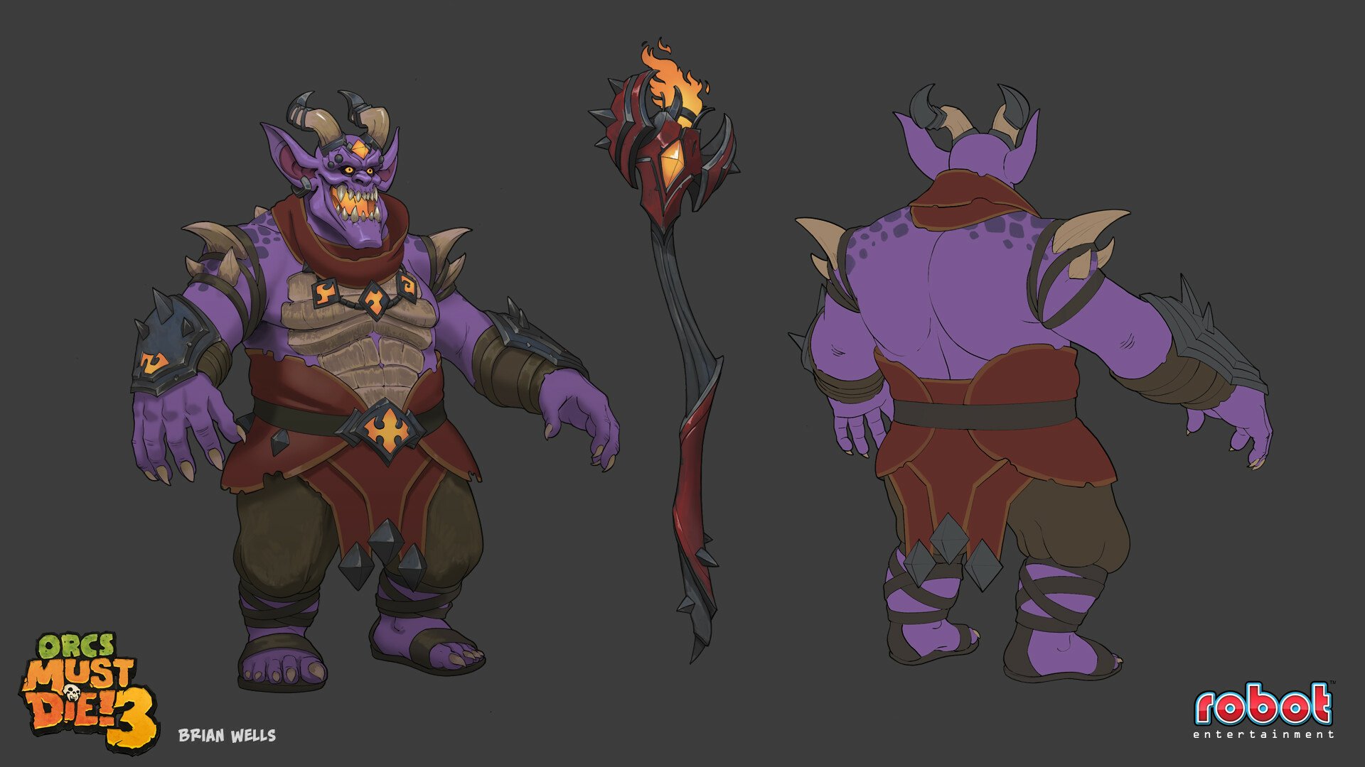 Orcs Must Die! 3 HD Wallpaper - Epic Orc Characters Design by Brian Wells