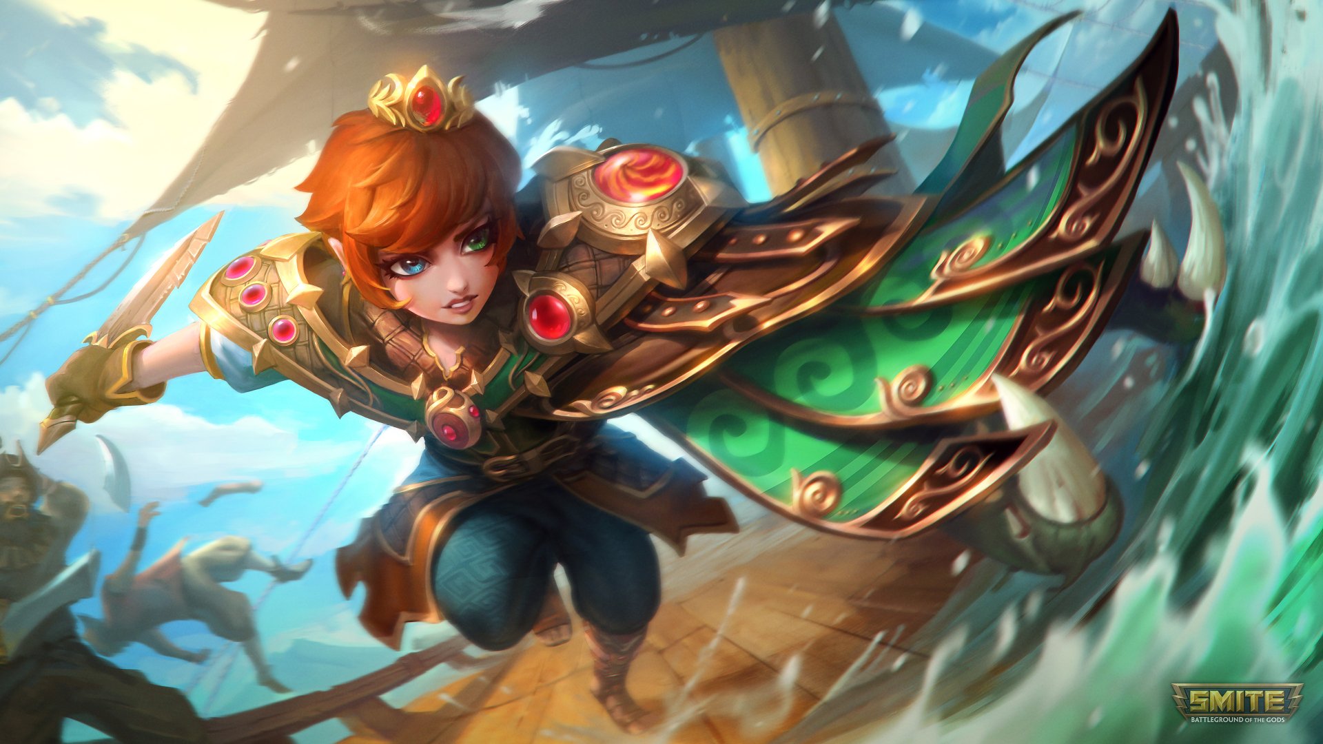 Download Heterochromia Charybdis (Smite) Video Game Smite 4k Ultra HD ...