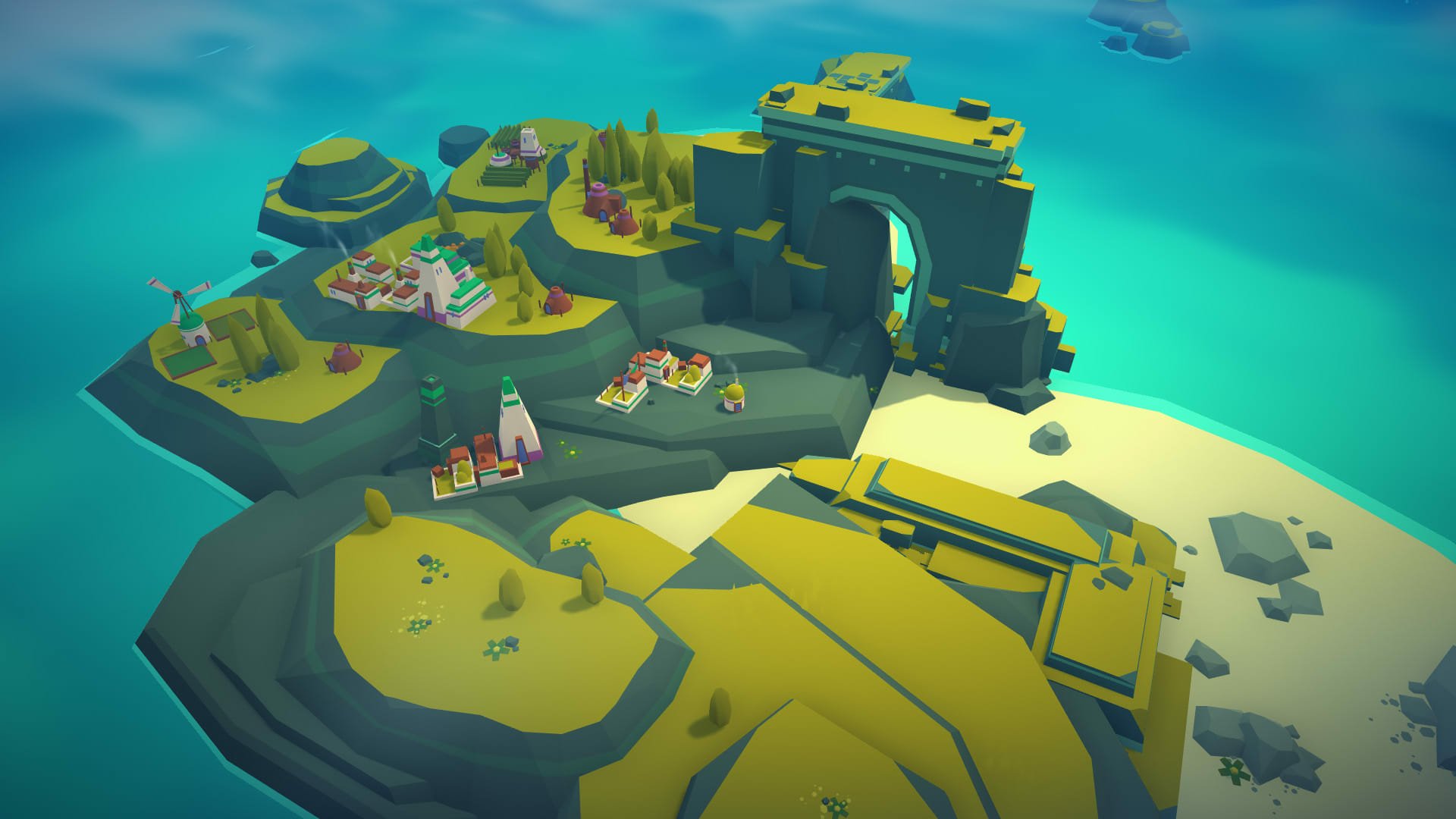 Video Game ISLANDERS HD Wallpaper