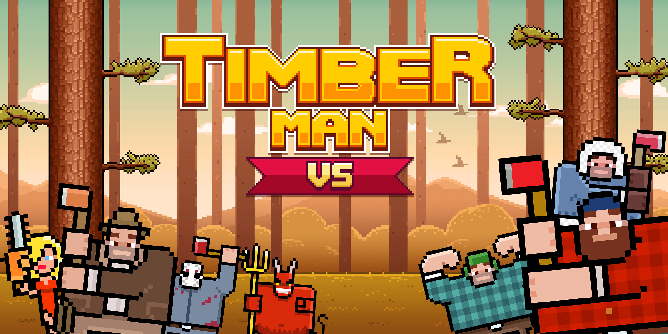 Download Video Game Timberman HD Wallpaper