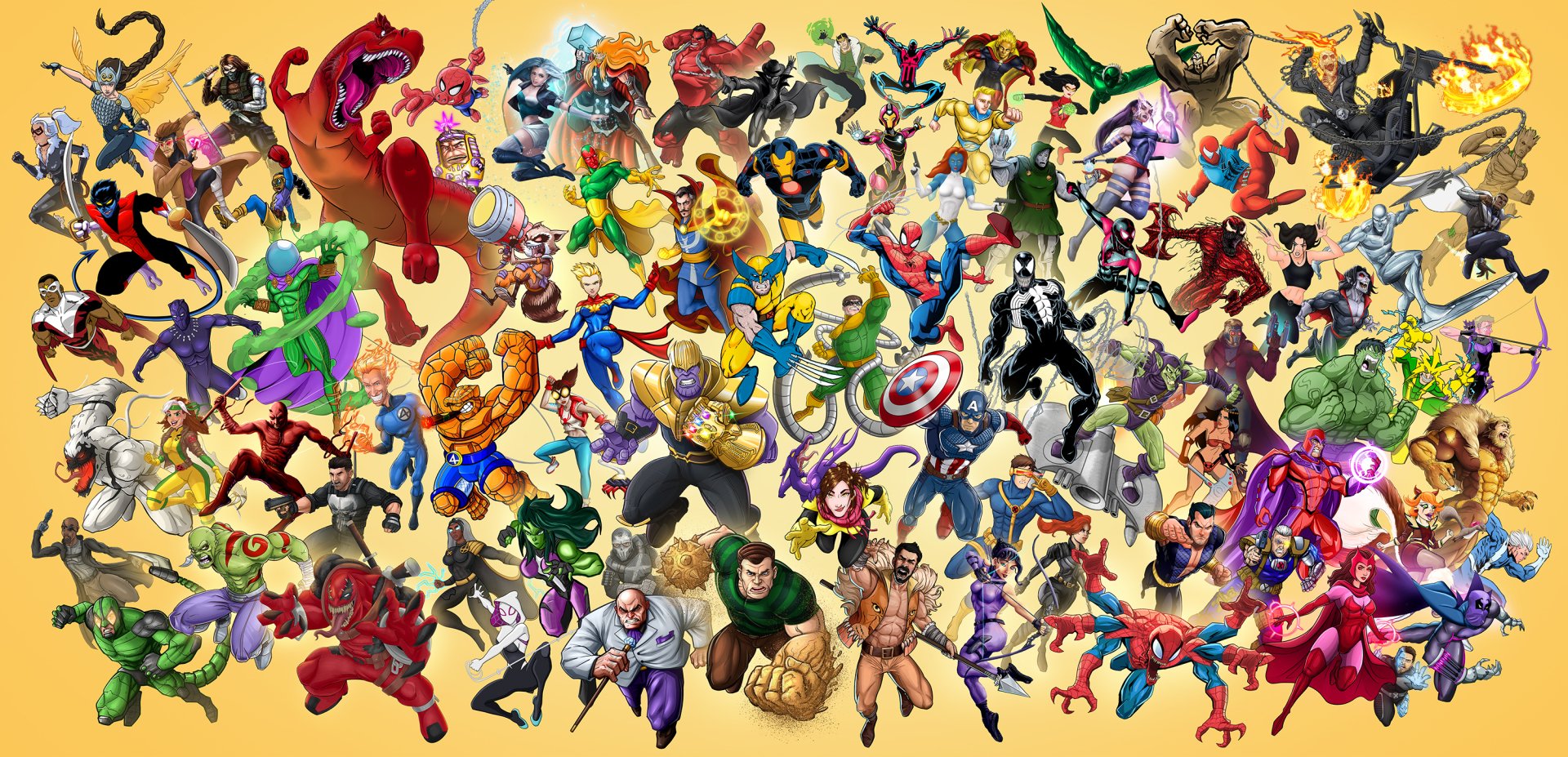Epic Marvel Comics Heroes HD Wallpaper Showcase
