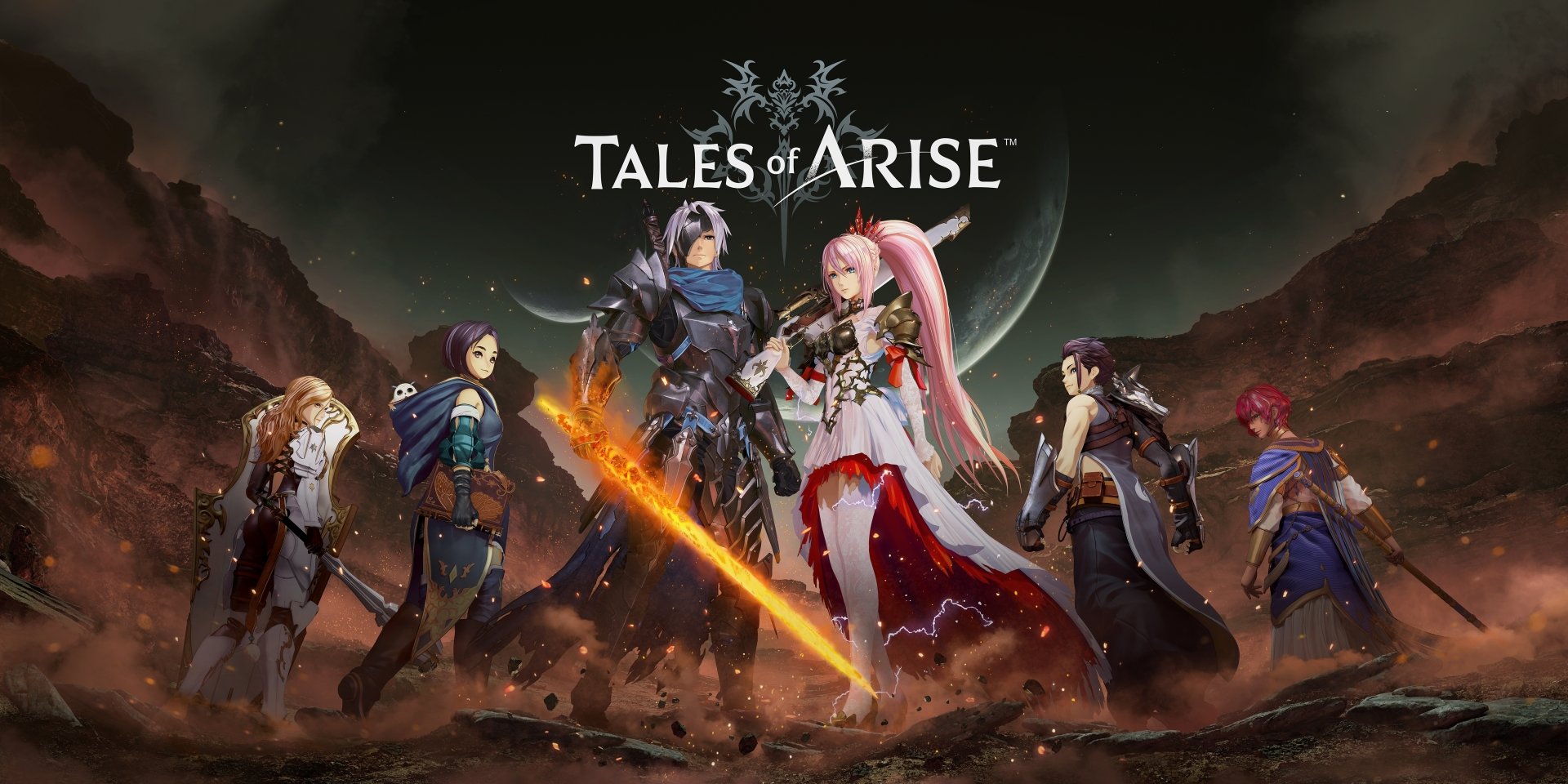 Tales of Arise HD Wallpaper - Epic RPG Adventure Ensemble
