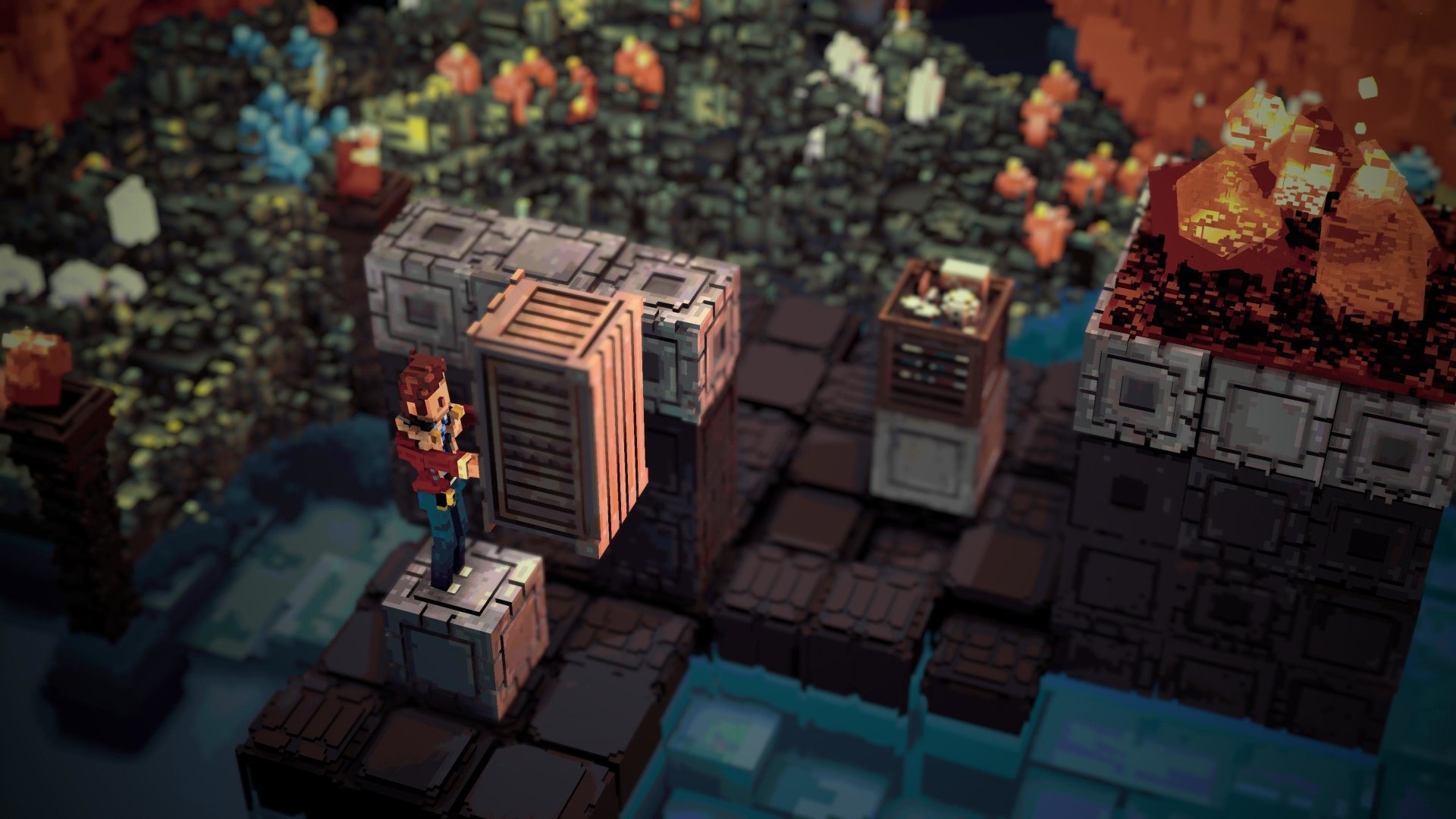 Download Video Game Bonfire Peaks 4k Ultra HD Wallpaper