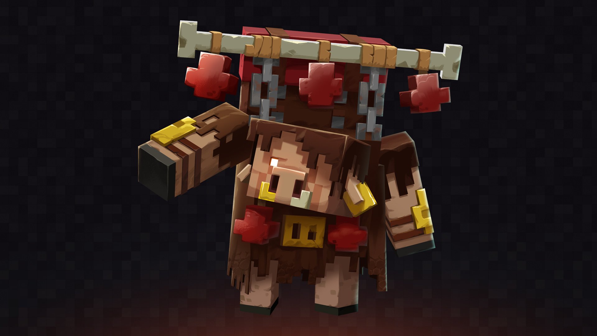 Download Video Game Minecraft: Dungeons HD Wallpaper