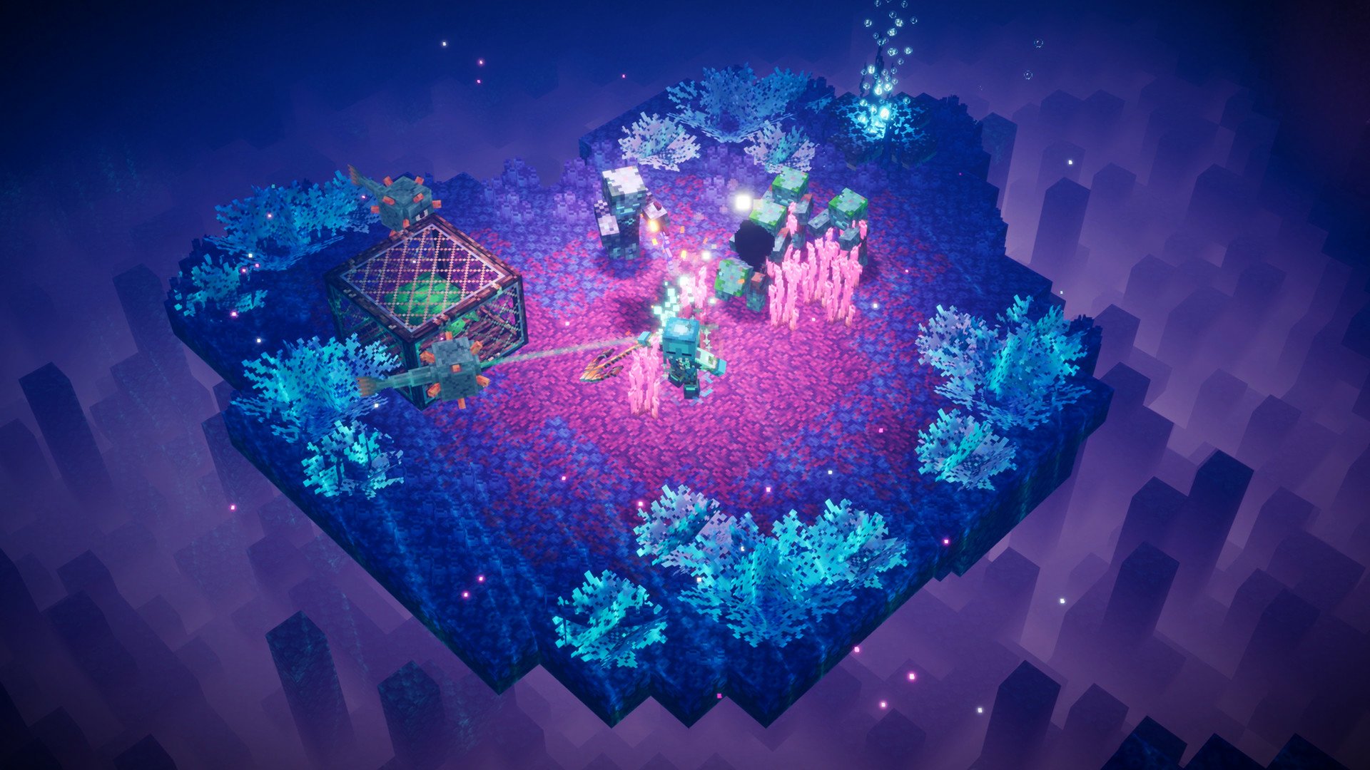 Download Video Game Minecraft: Dungeons HD Wallpaper