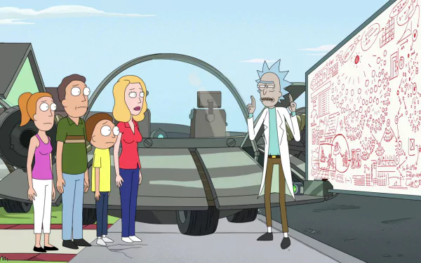 Download Ruben Ridley Jerry Smith Rick Sanchez TV Show Rick And Morty ...