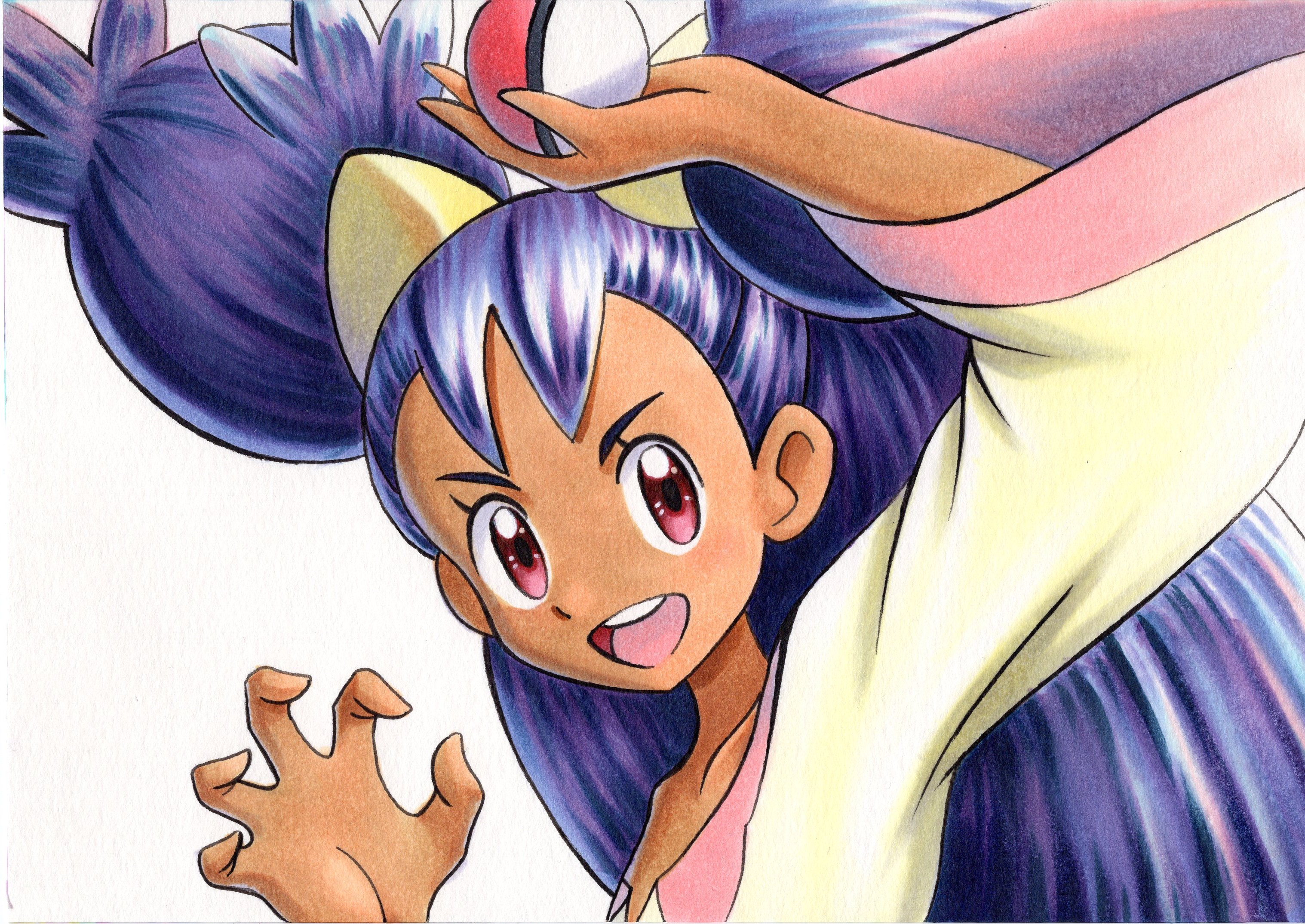 Download Iris Pok mon Video Game Pokemon Black And White HD Wallpaper Download Iris Pok mon Video Game Pokemon Black And White HD Wallpaper