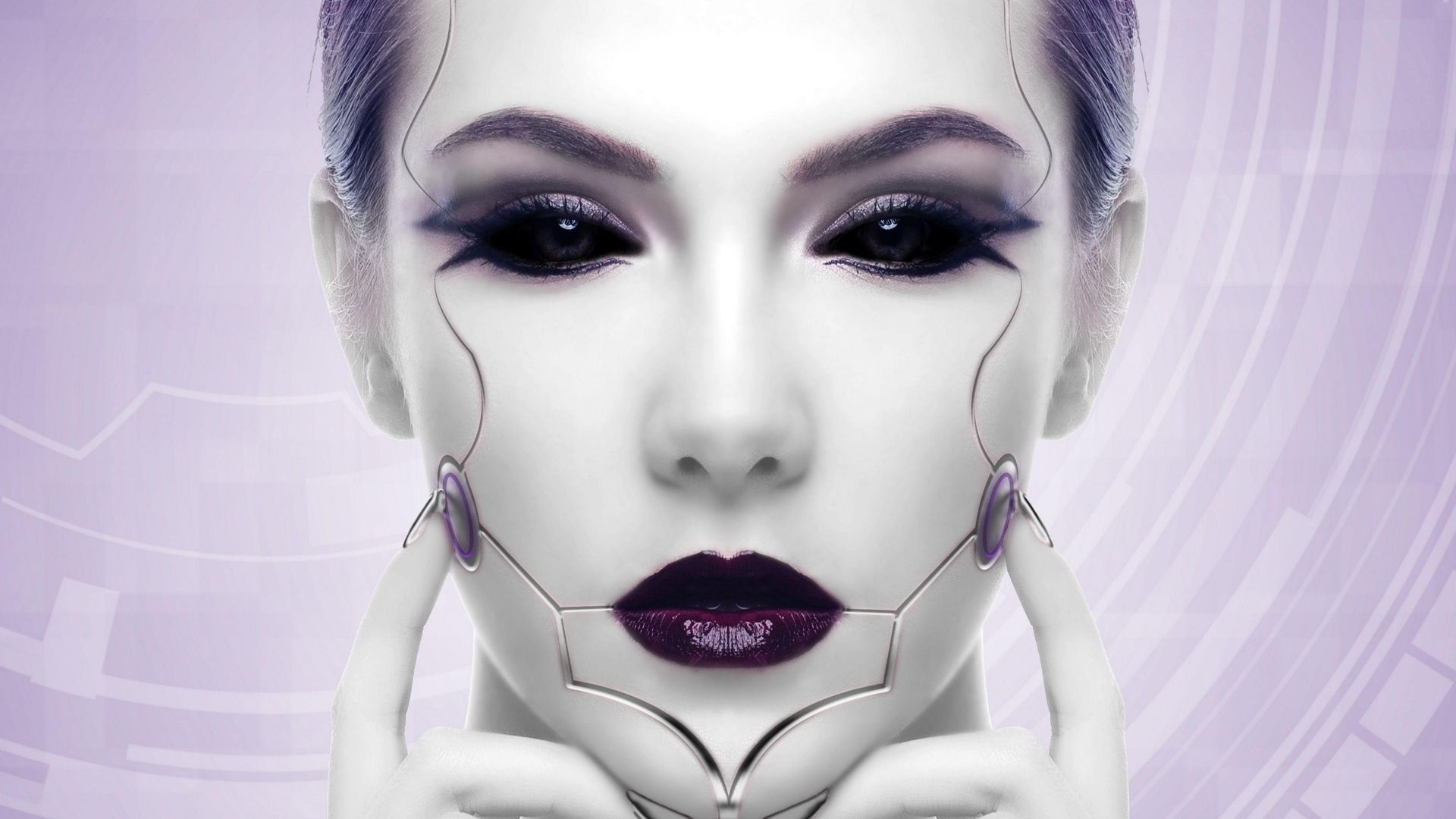 Download Sci Fi Cyborg HD Wallpaper