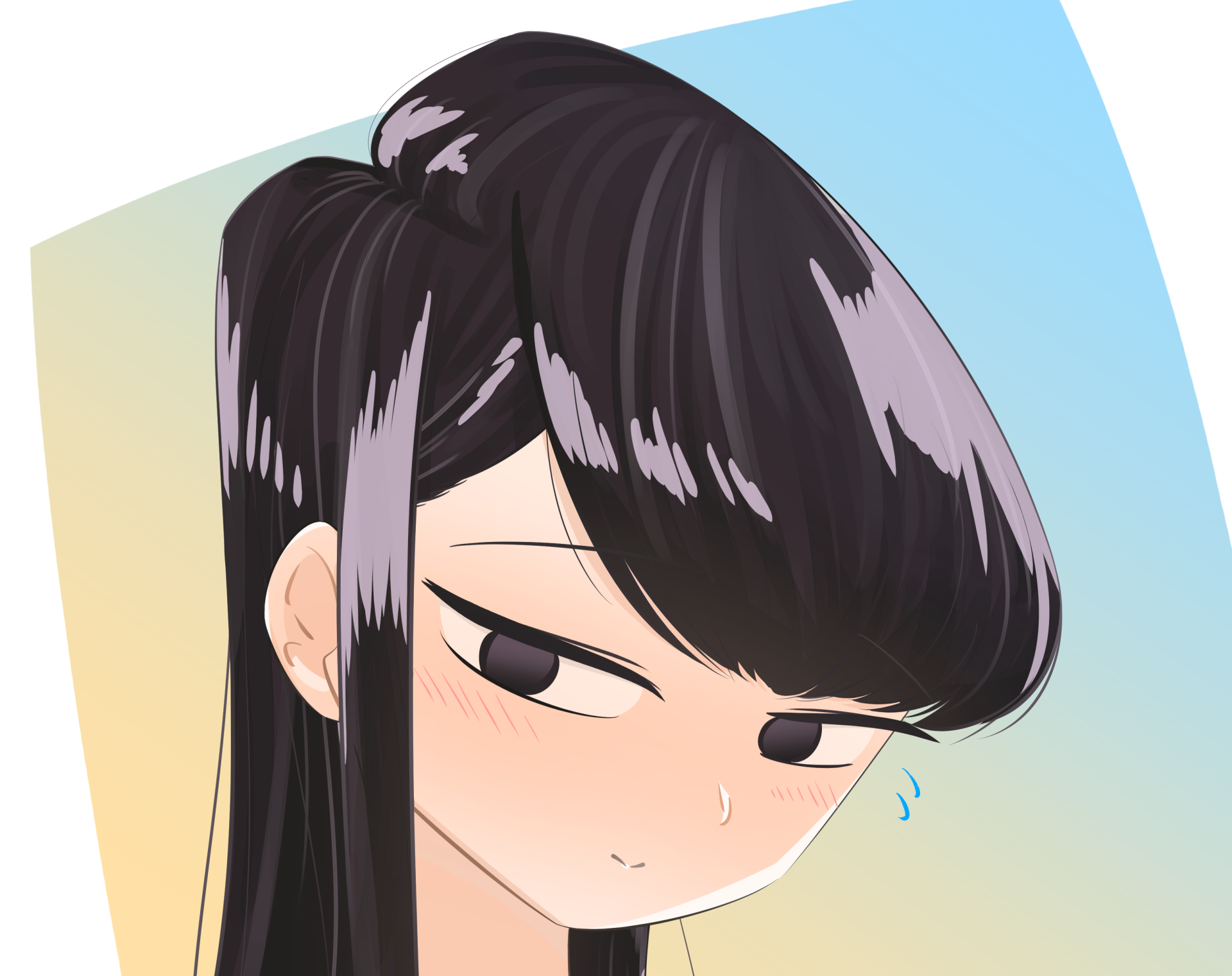 Download Komi Shouko Anime Komi Can't Communicate HD Wallpaper