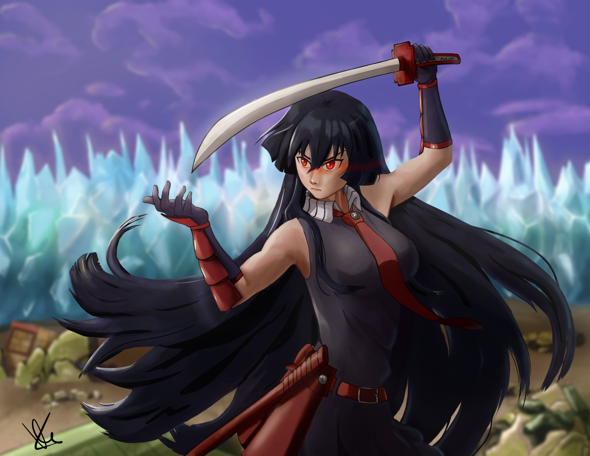 Download Akame (Akame Ga Kill!) Anime Akame Ga Kill! HD Wallpaper ...
