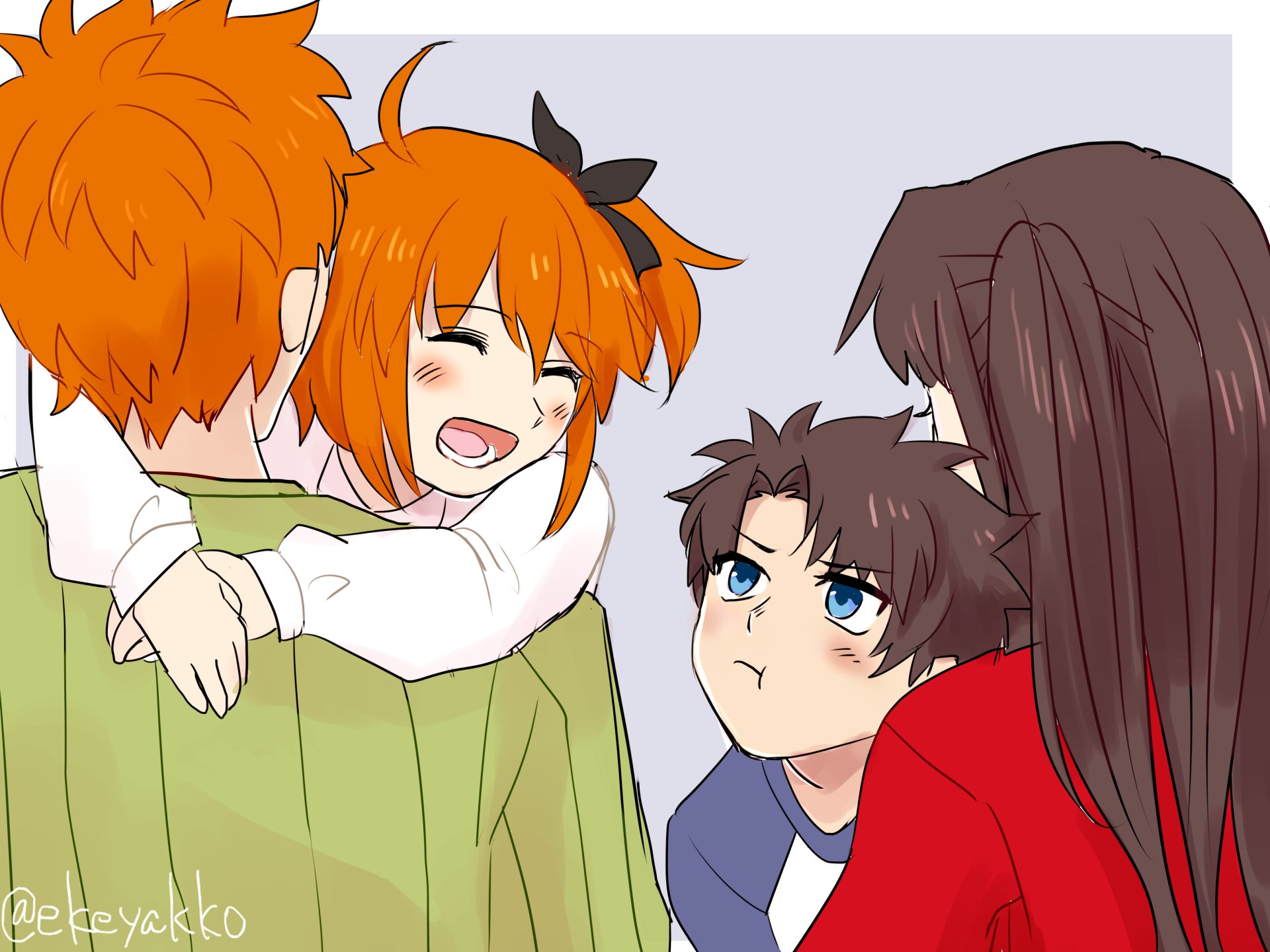 Download Gudako (Fate/Grand Order) Rin Tohsaka Ritsuka Fujimaru Shirou ...