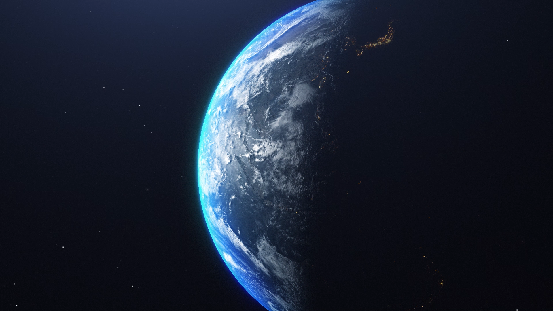 HD Earth: Stunning Nature View from Space Wallpaper by Reafox