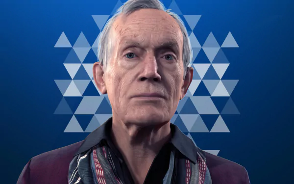 Download Carl Manfred Video Game Detroit: Become Human HD Wallpaper