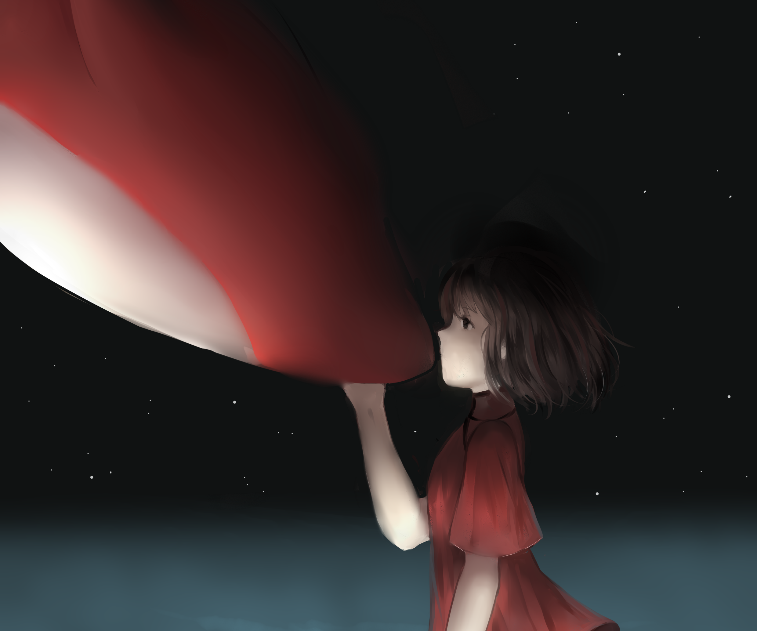 Download Anime Big Fish & Begonia HD Wallpaper by GOYU