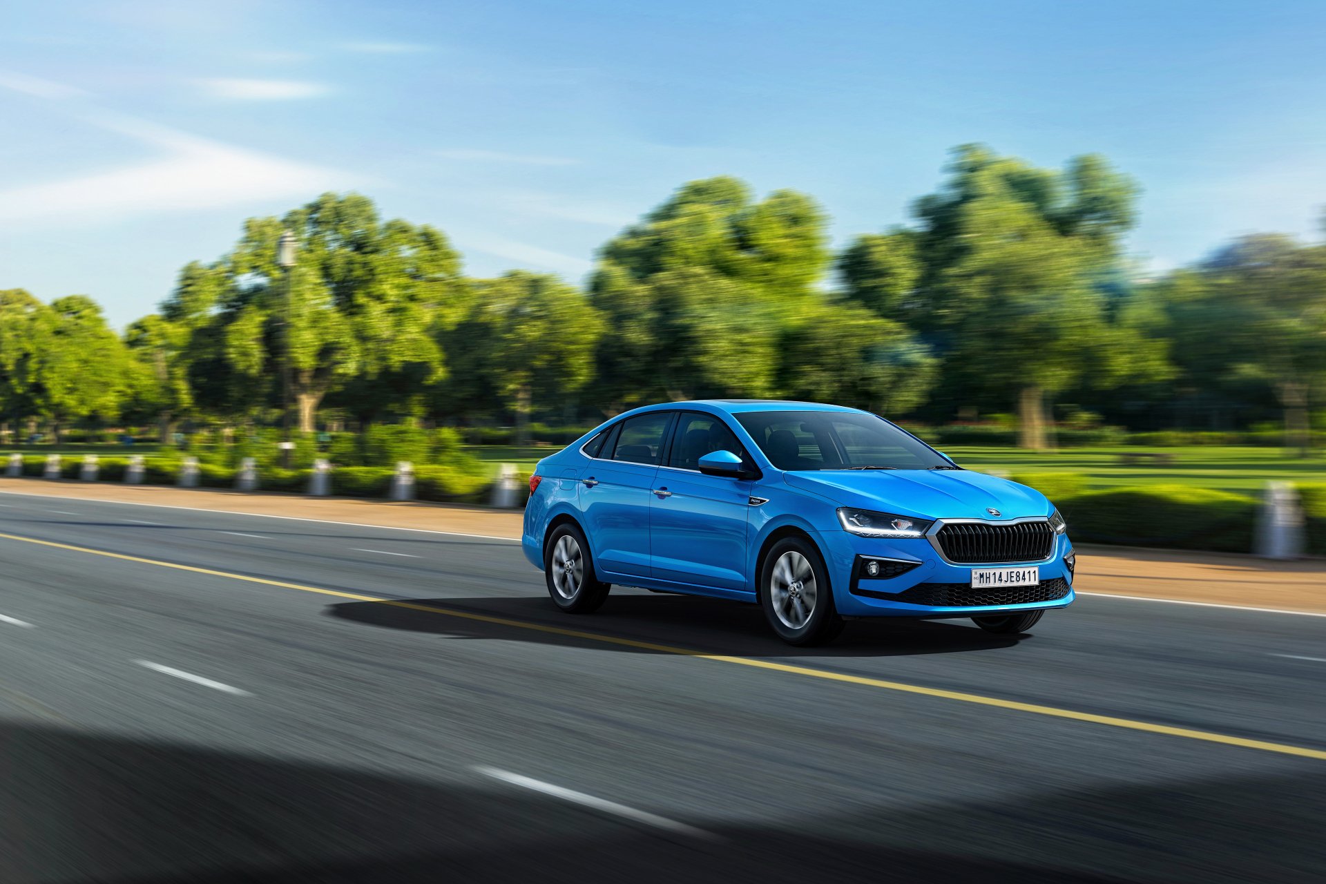 Download Vehicle Skoda Slavia 4k Ultra HD Wallpaper