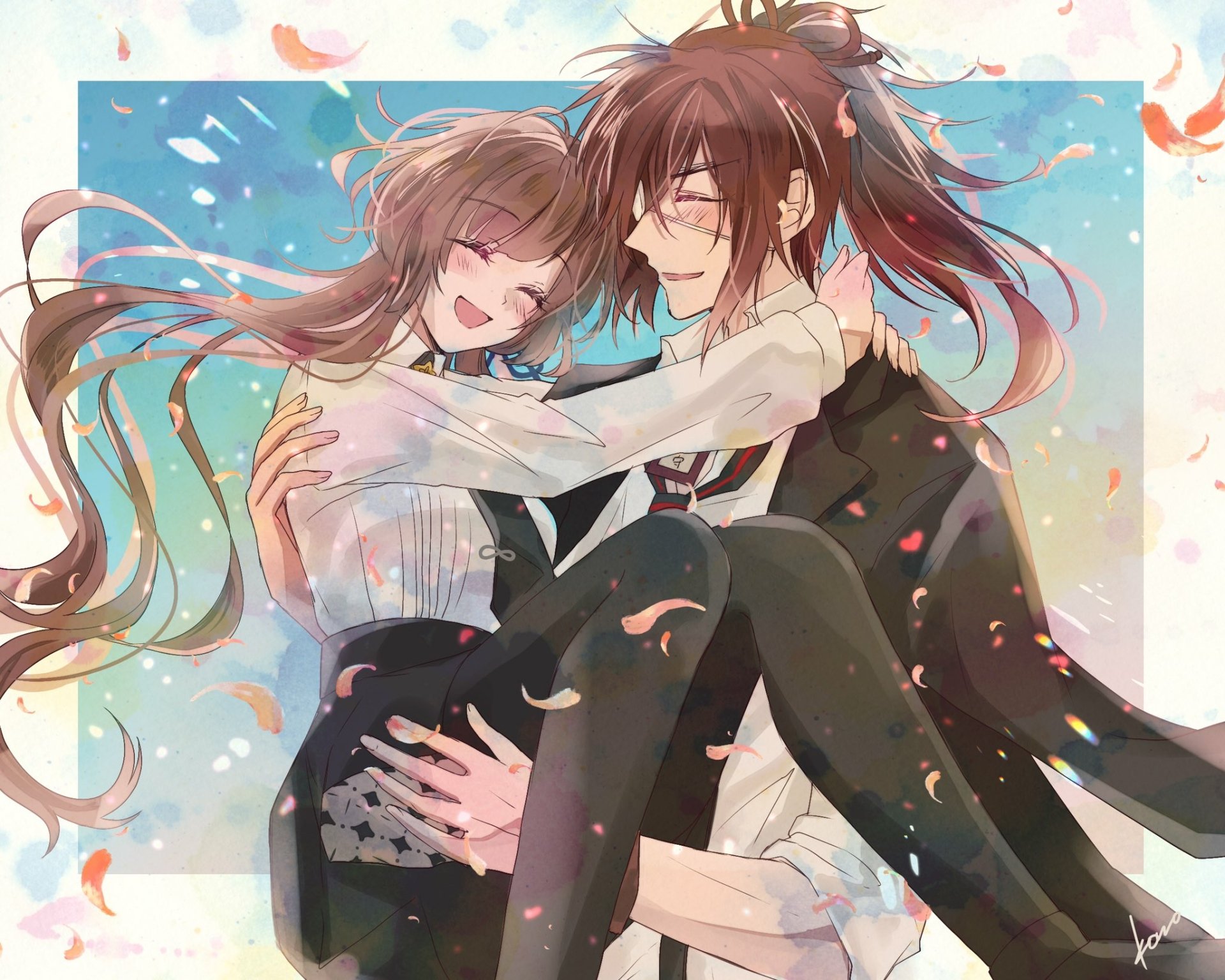 Download Hoshino Ichika Enomoto Mineo Video Game Collar X Malice HD Wallpaper