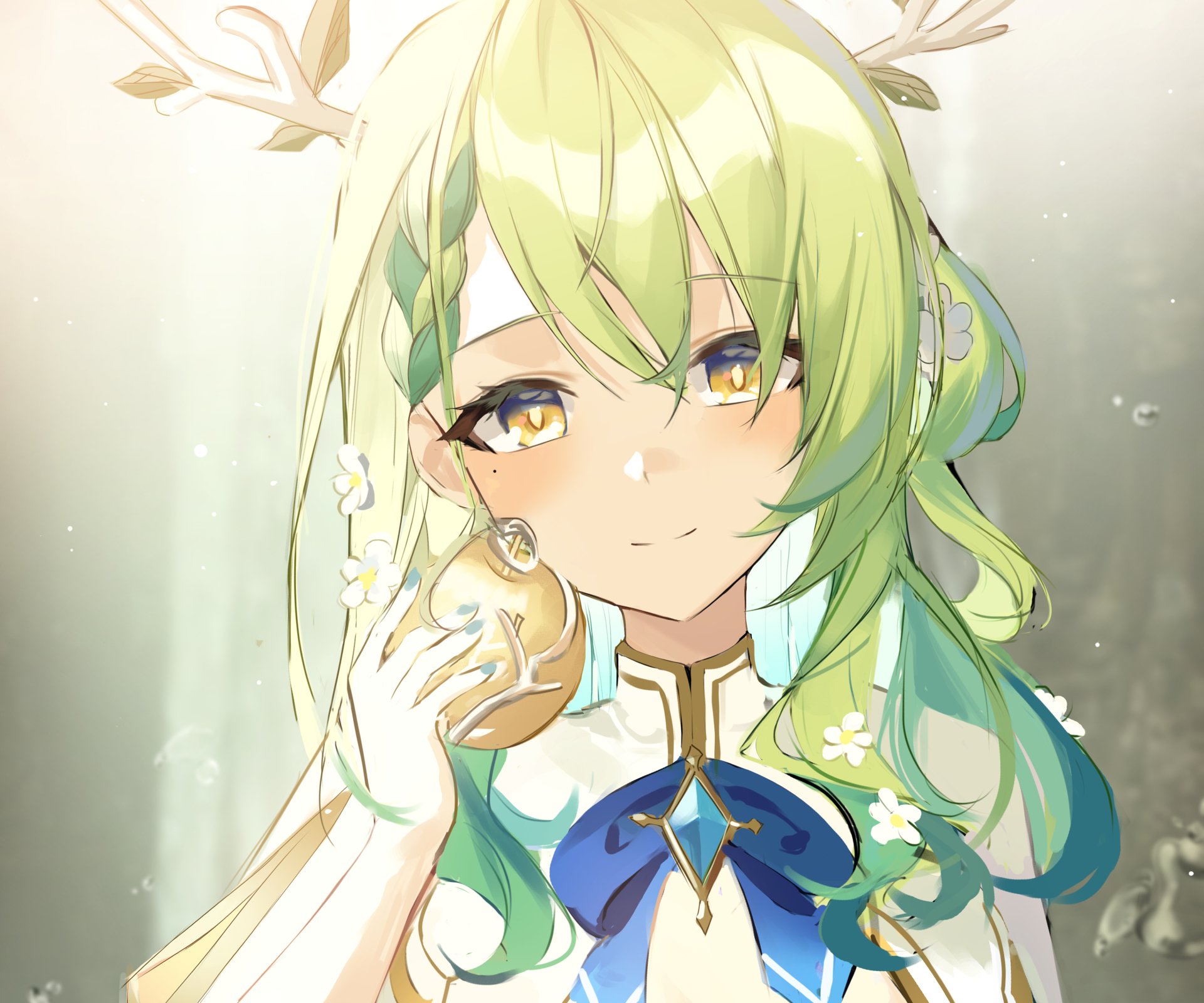 Download Hololive Ceres Fauna Anime Virtual Youtuber 4k Ultra HD Wallpaper