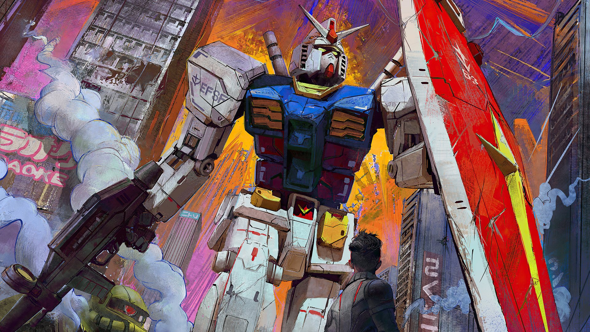 4K Gundam Mecha Anime – Epic Ultra HD Robot Warrior Wallpaper by ...