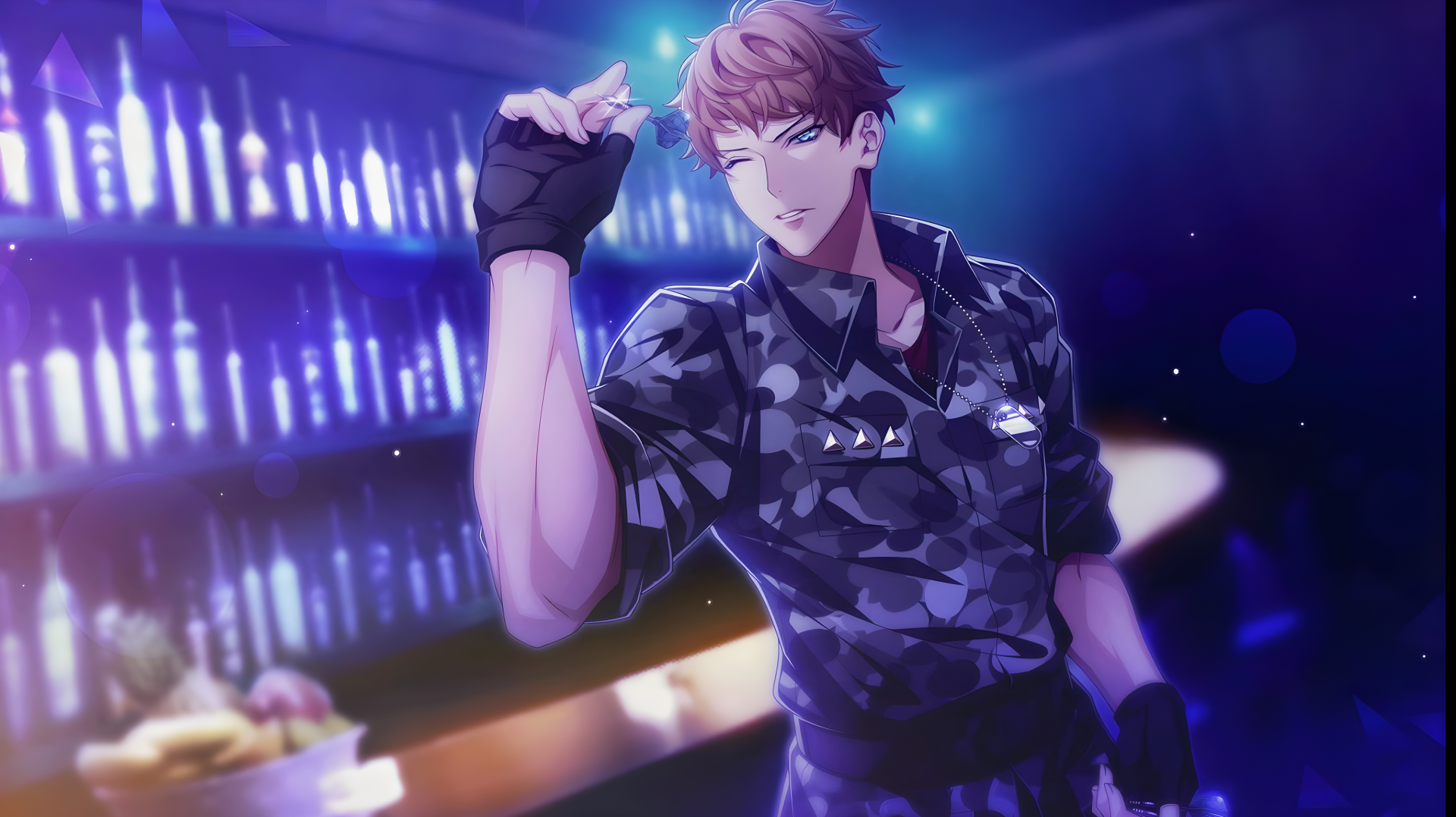 Download Rio Mason Busujima Anime Hypnosis Mic 4k Ultra HD Wallpaper