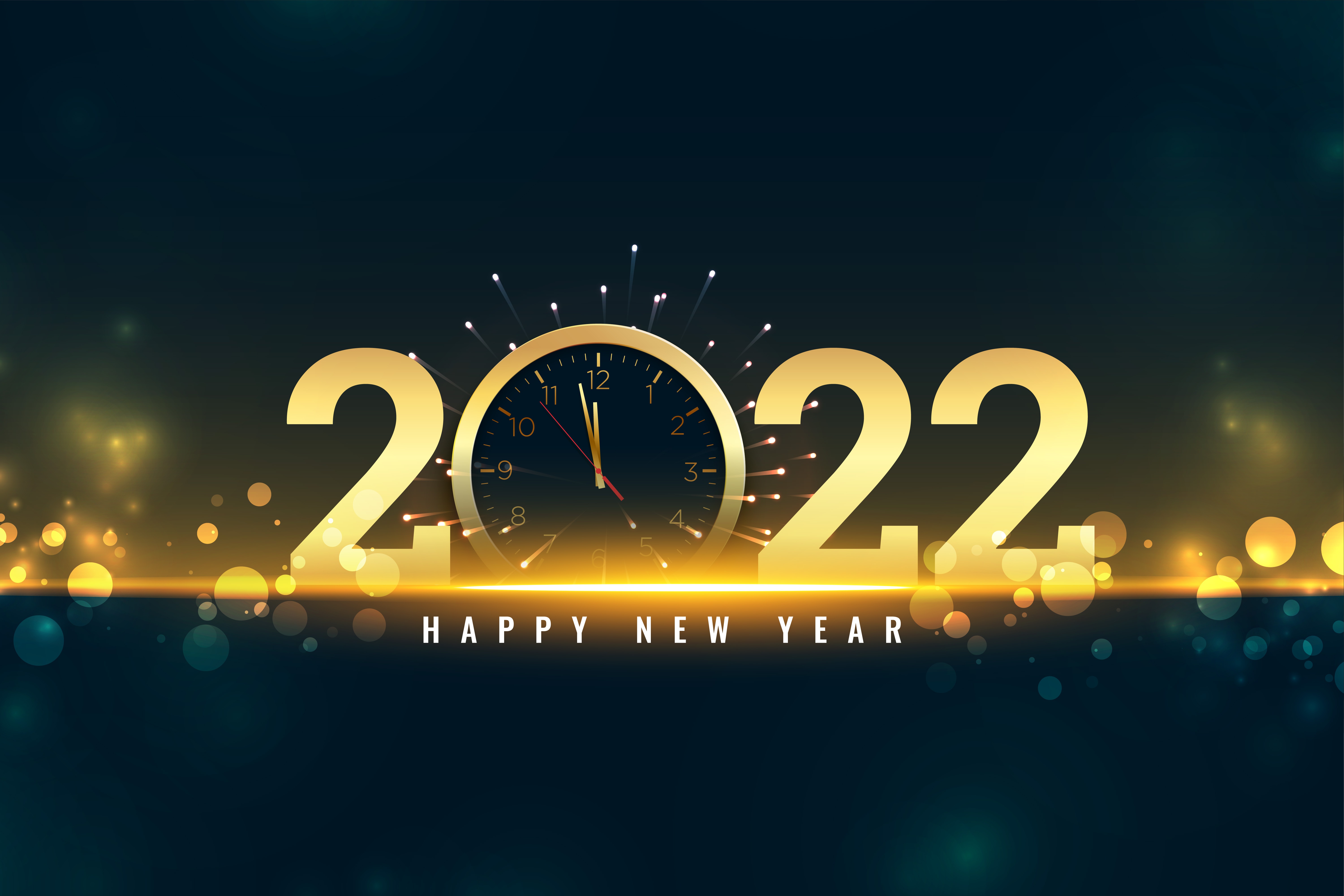 New Year 2022 4k Ultra HD Wallpaper