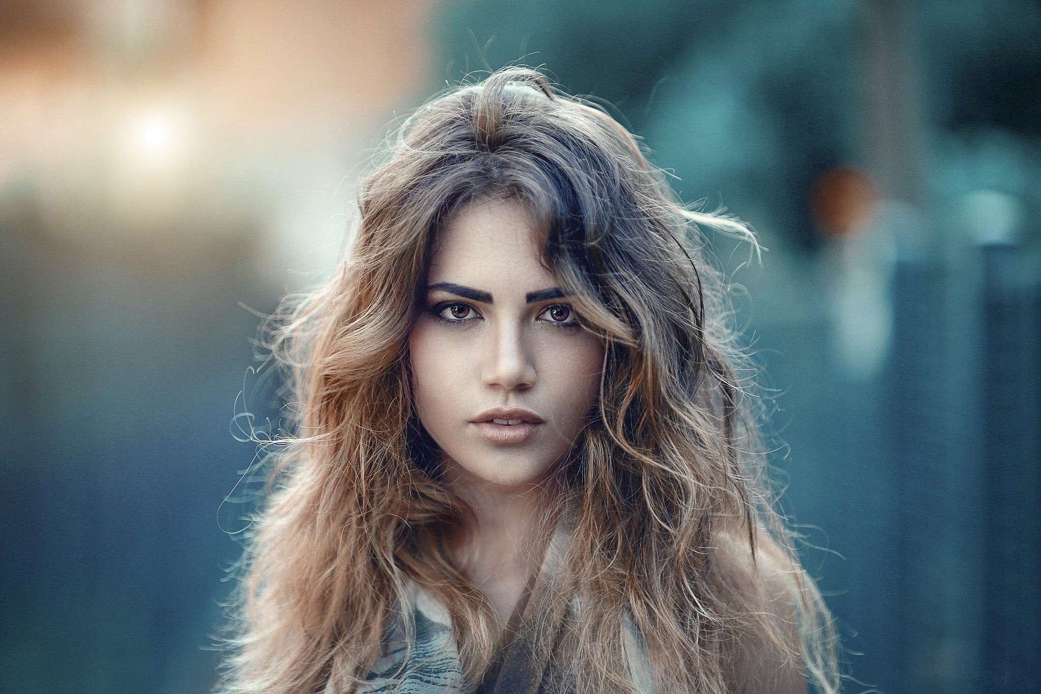 Download Blonde Model Woman Clara Alonso HD Wallpaper