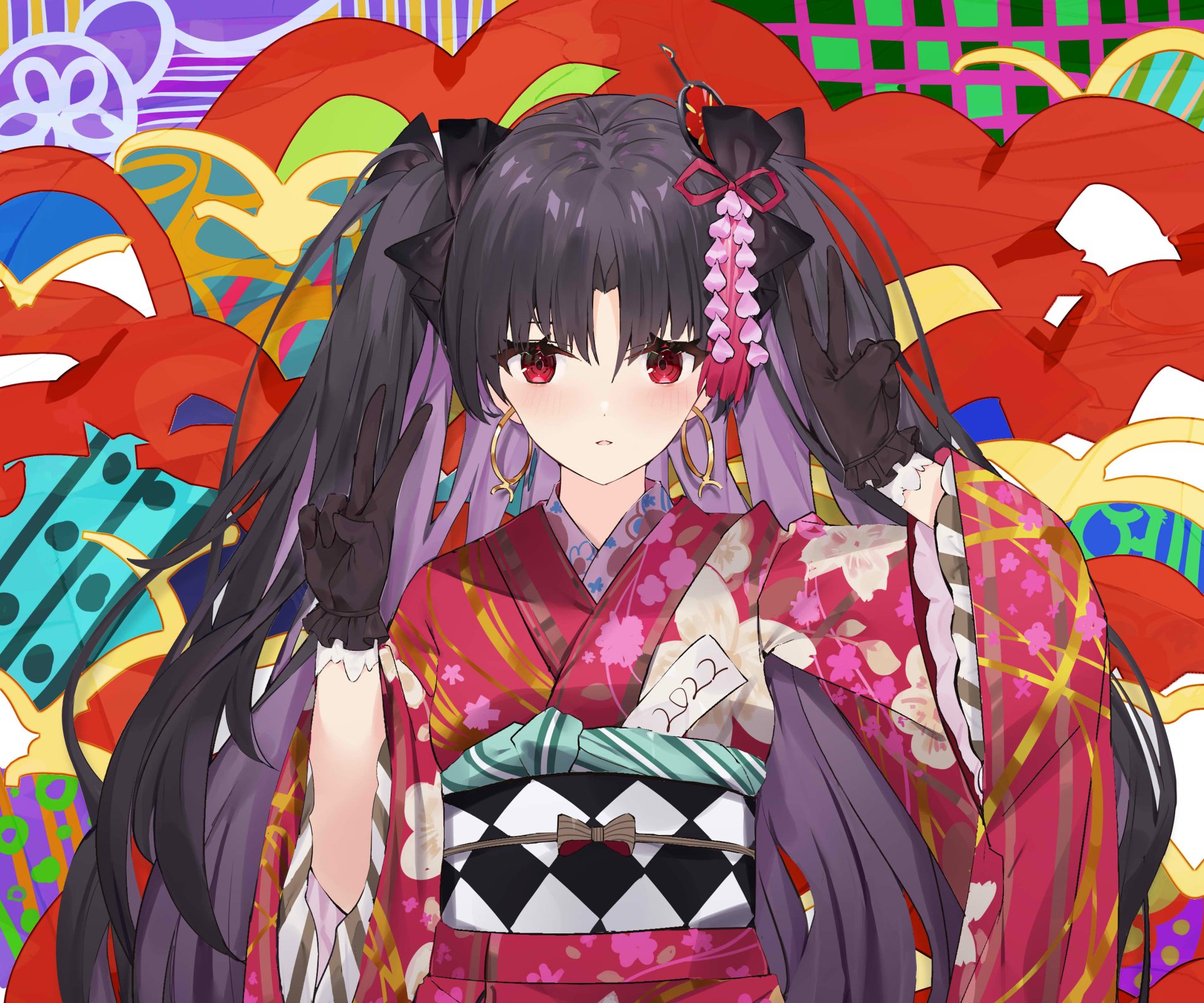 Download Rin Tohsaka Anime Fate/Grand Order HD Wallpaper | 3424x2853 ...