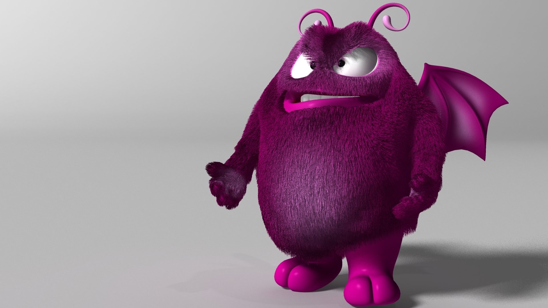 Purple creature by supercigale