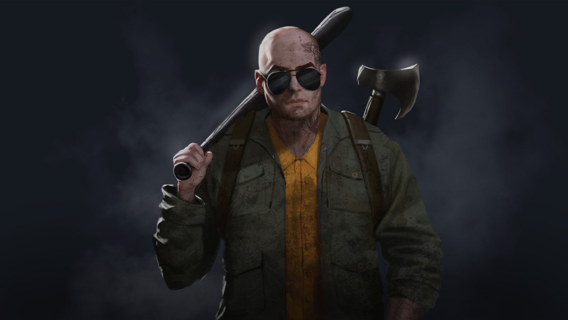 Intense SCUM Game Character HD Wallpaper