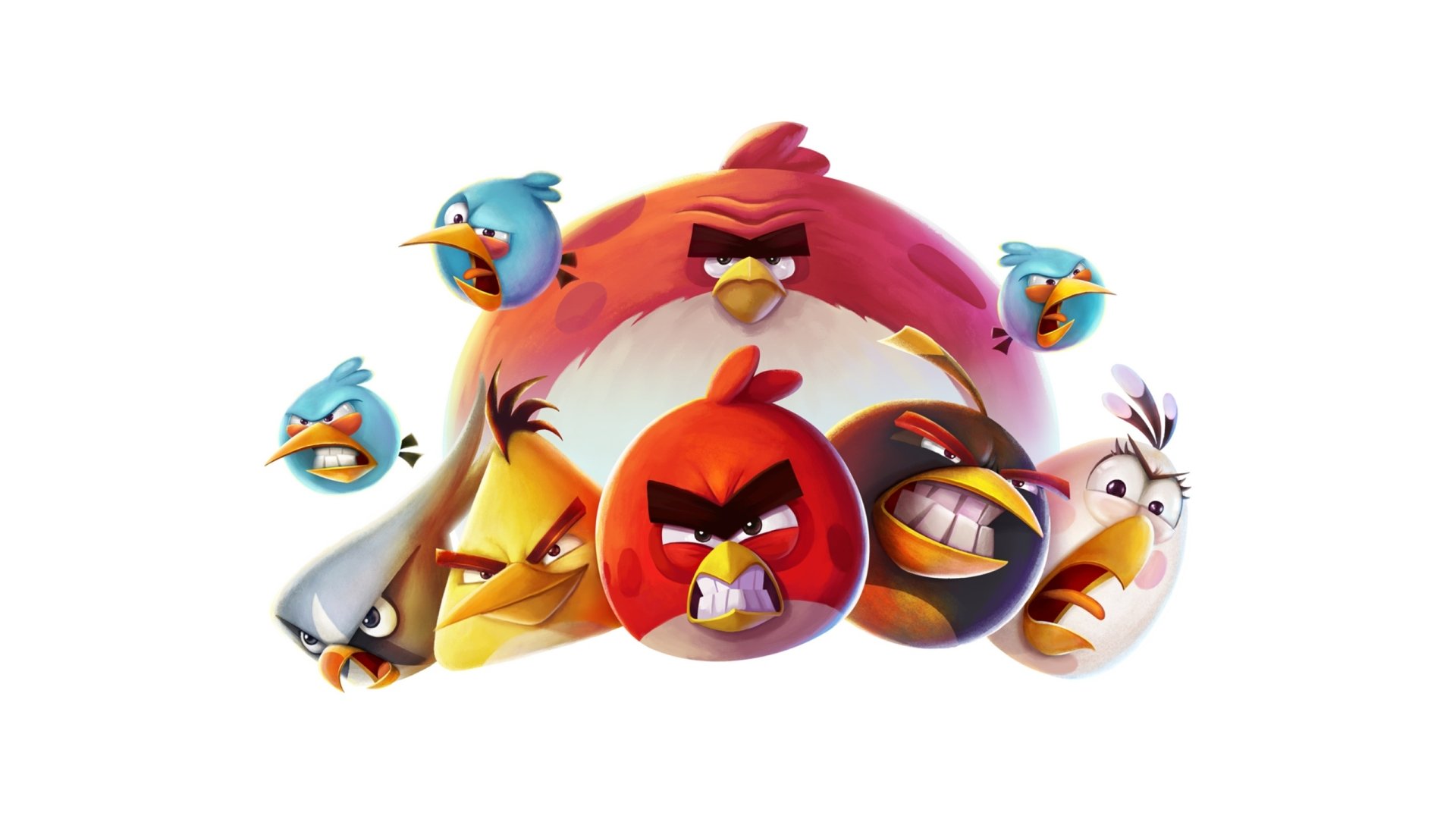 Download Video Game Angry Birds HD Wallpaper