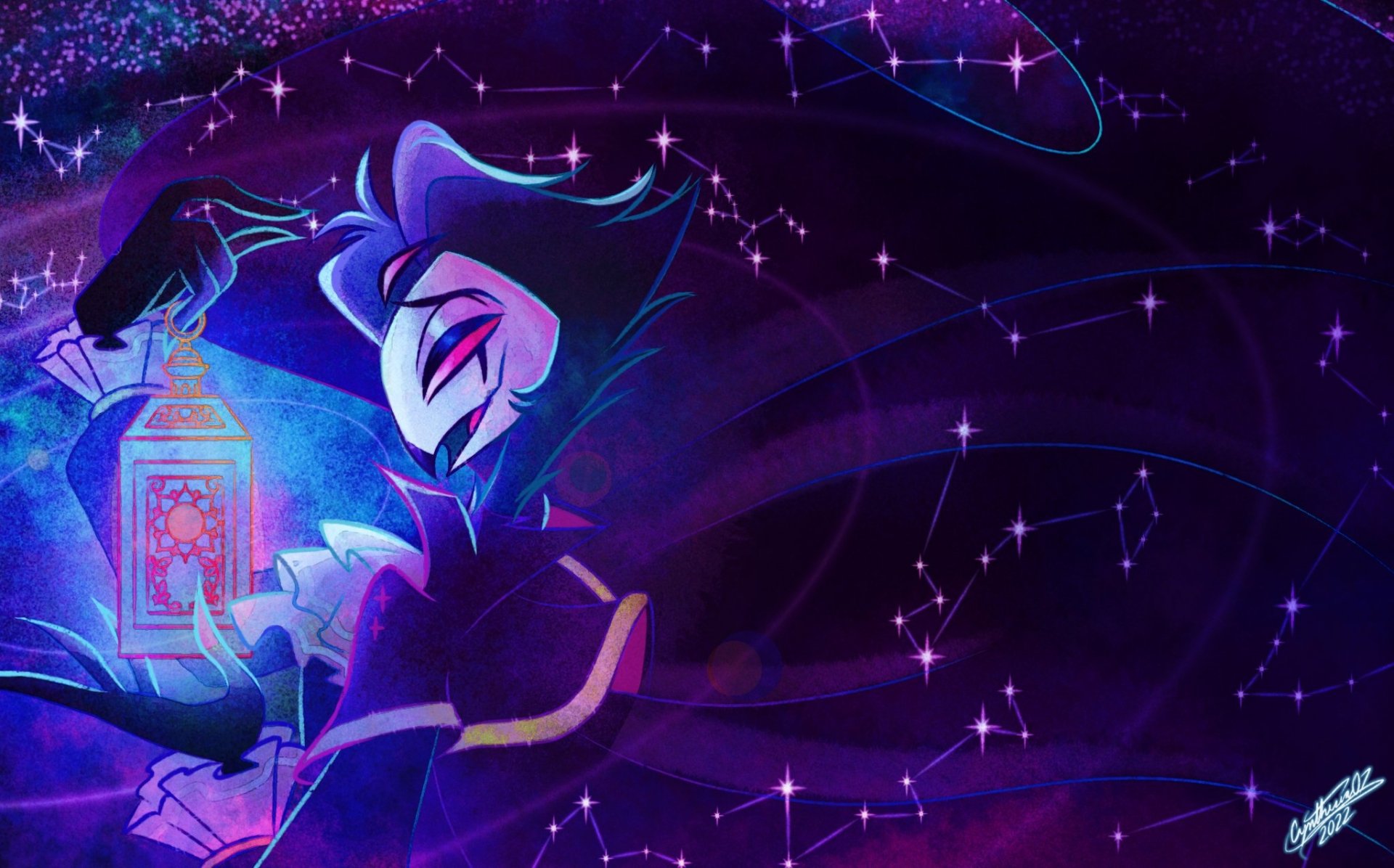 Stolas from Helluva Boss – Mystic HD TV Show Wallpaper