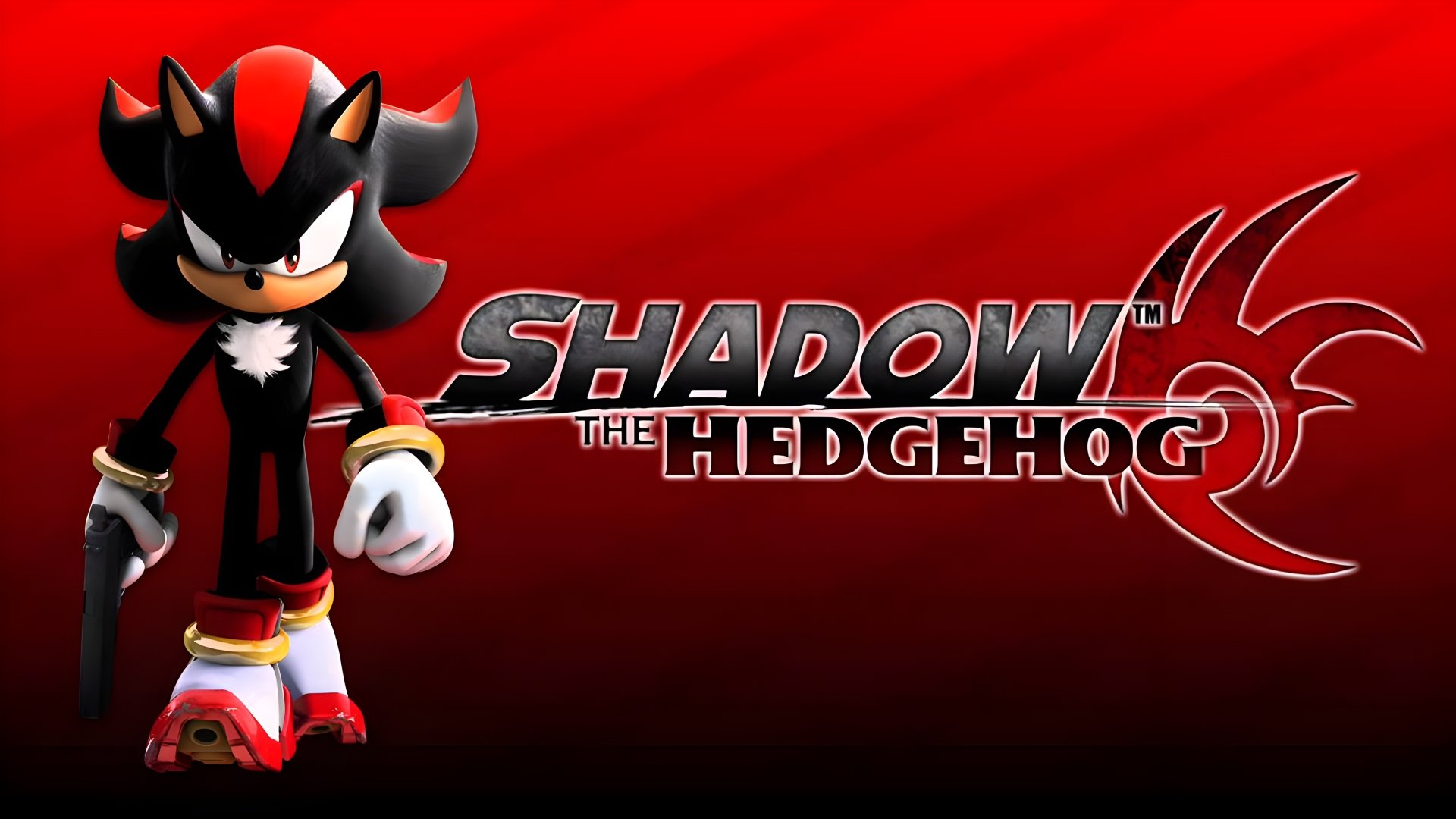 Shadow the Hedgehog 4K: Red Gun Power in Action